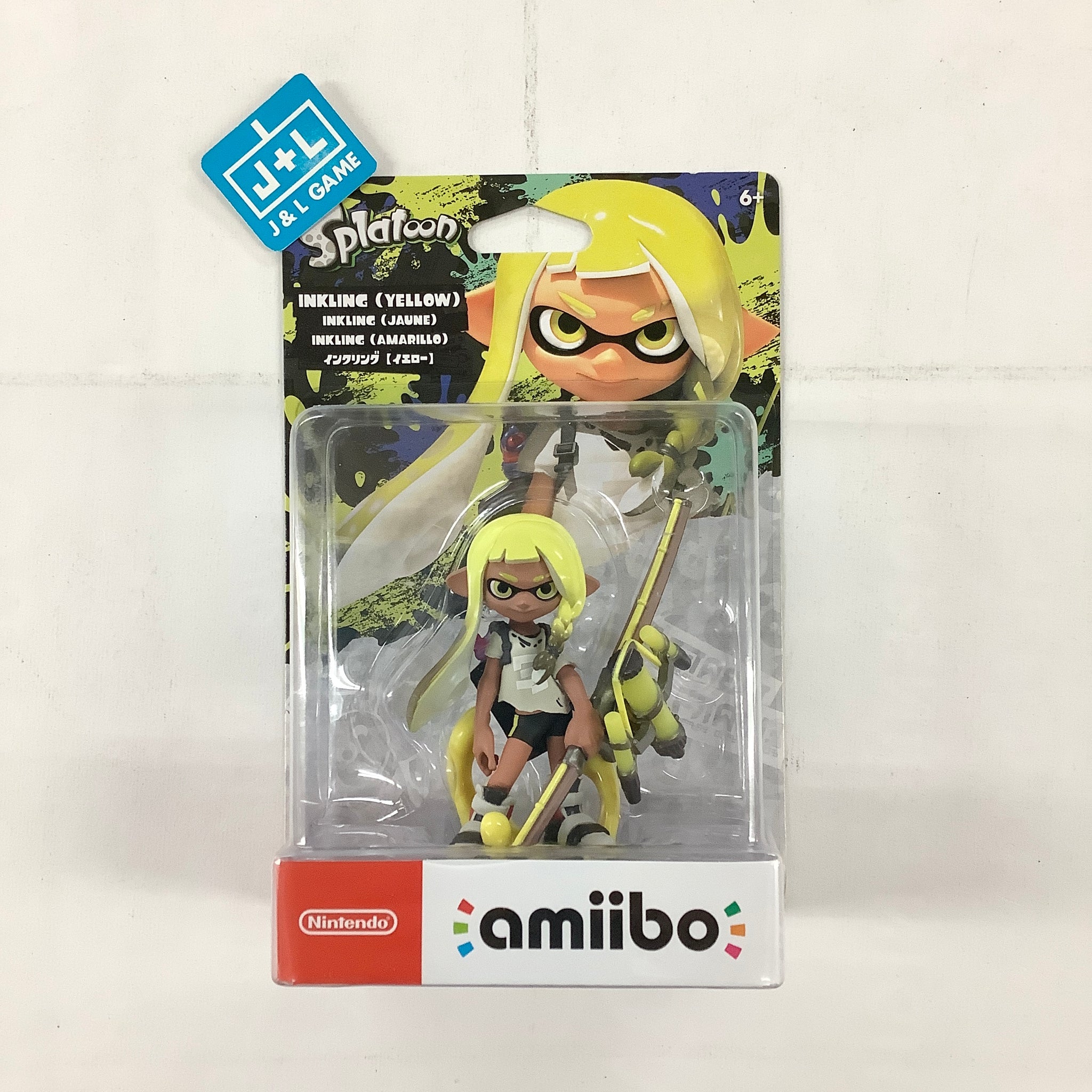 Inkling Girl (Yellow) (Splatoon Series) - Nintendo Switch Amiibo – J&L Game