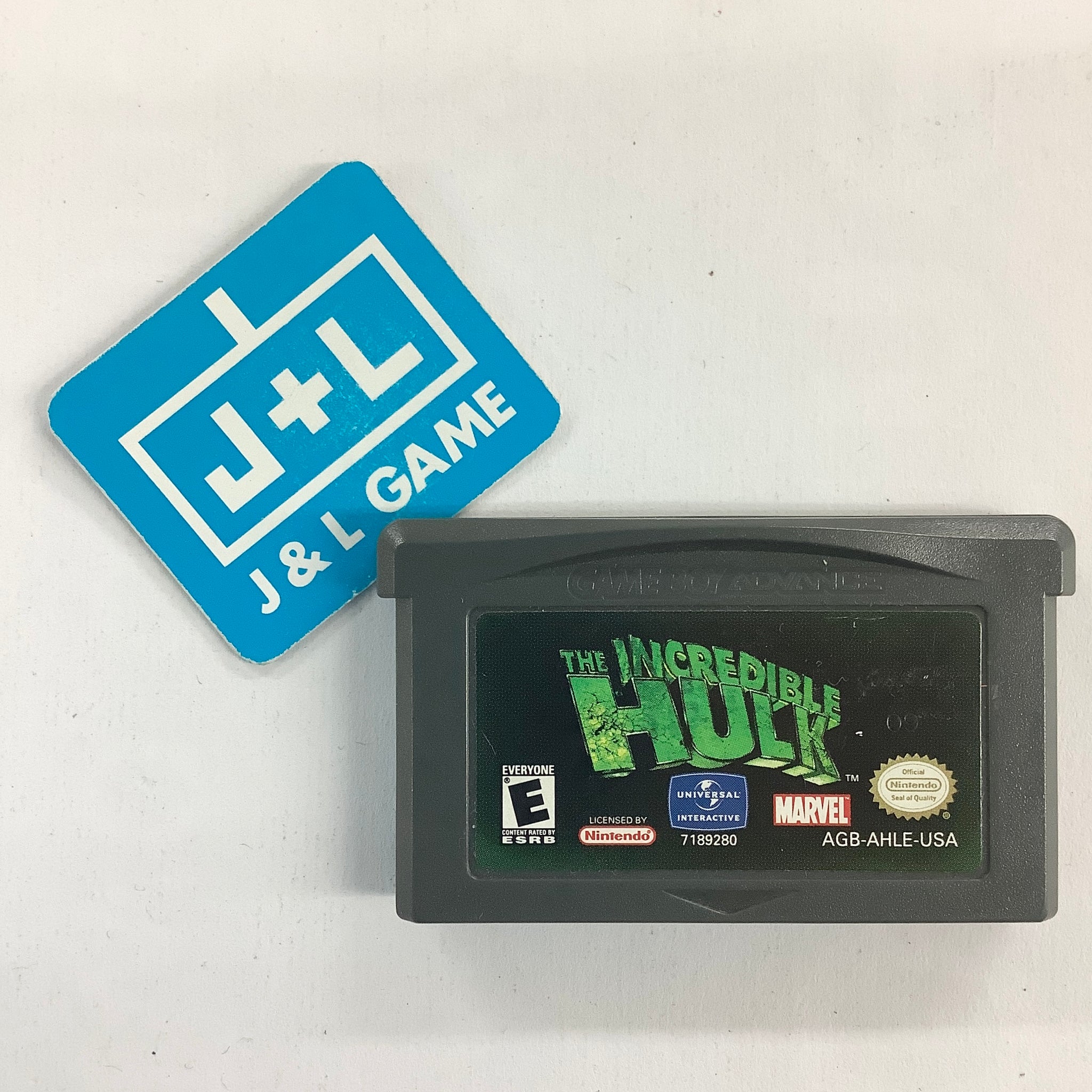 The Incredible Hulk - (GBA) Game Boy Advance [Pre-Owned] – J&L Video ...