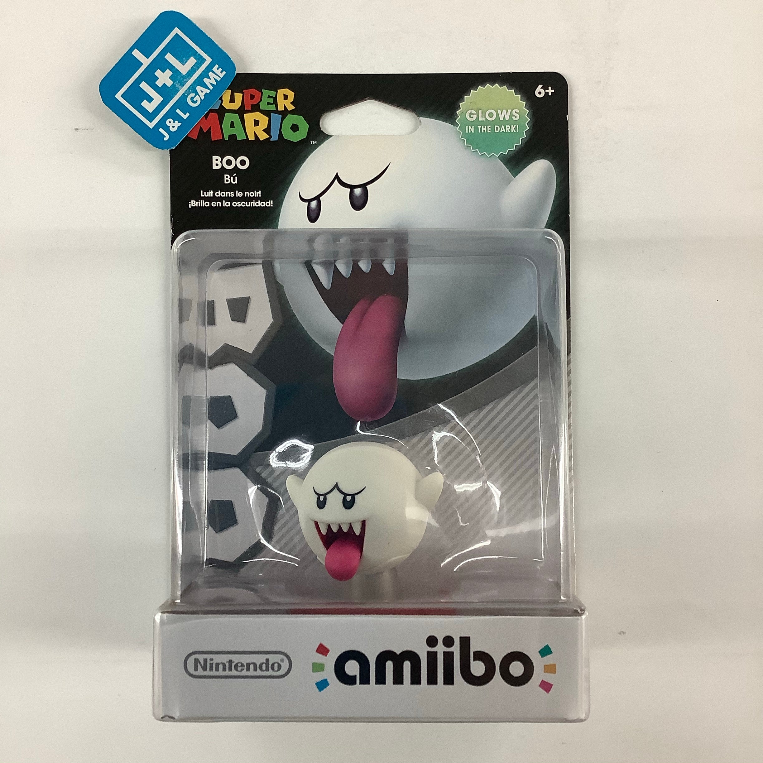 Boo (Super Mario series) - Nintendo 3DS Amiibo | J&L Game