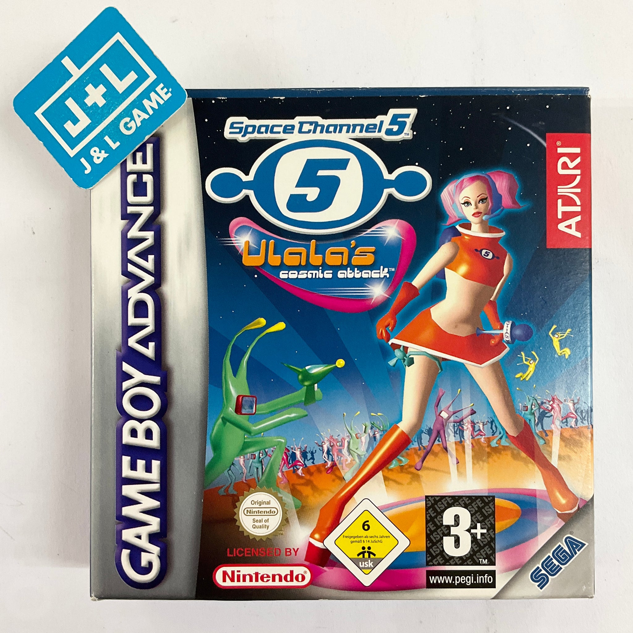 Space Channel 5: Ulala's Cosmic Attack - (GBA) Game Boy Advance [Pre-O ...