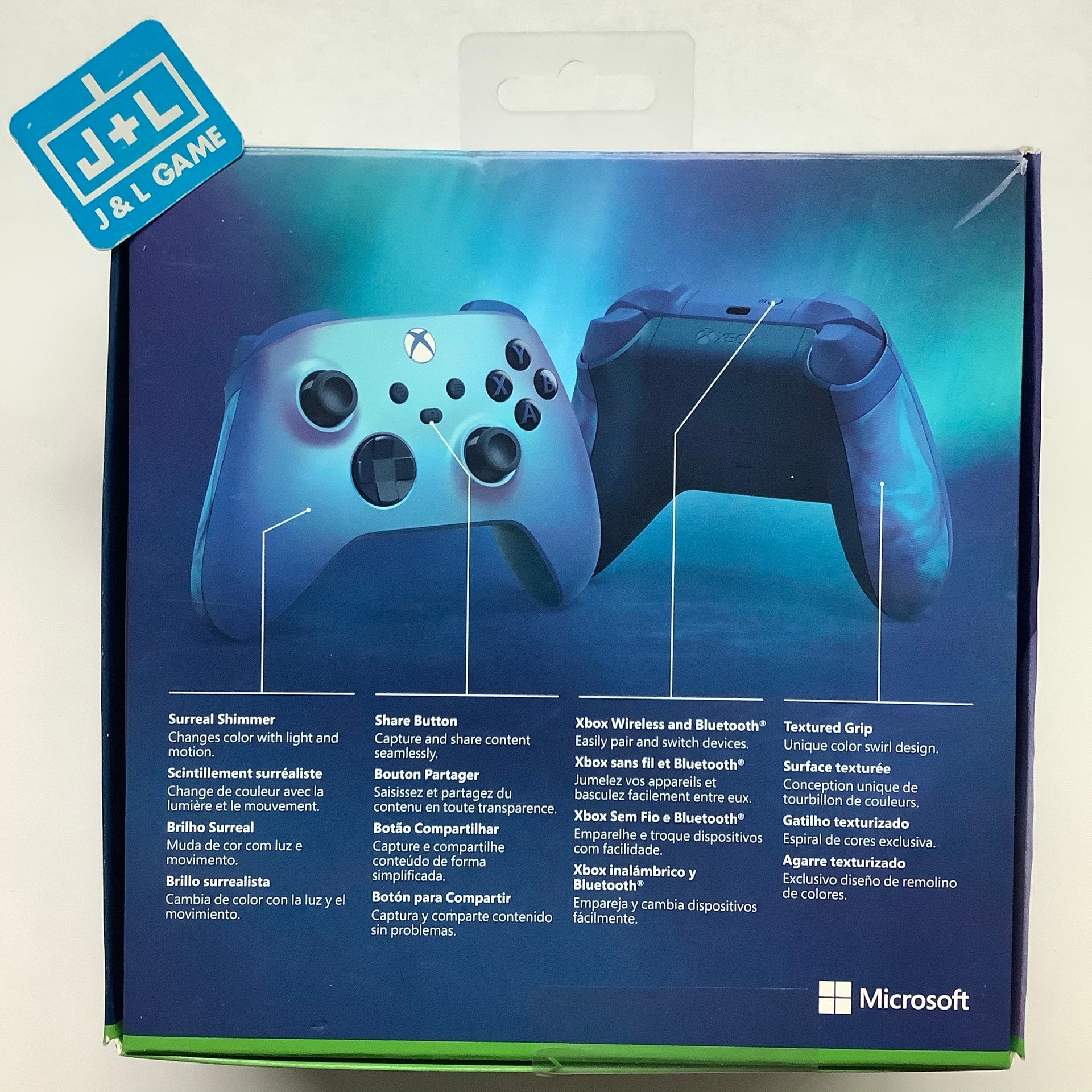 Microsoft Xbox Series X Wireless Controller ( Aqua Shift ) - (XSX) Xbo ...