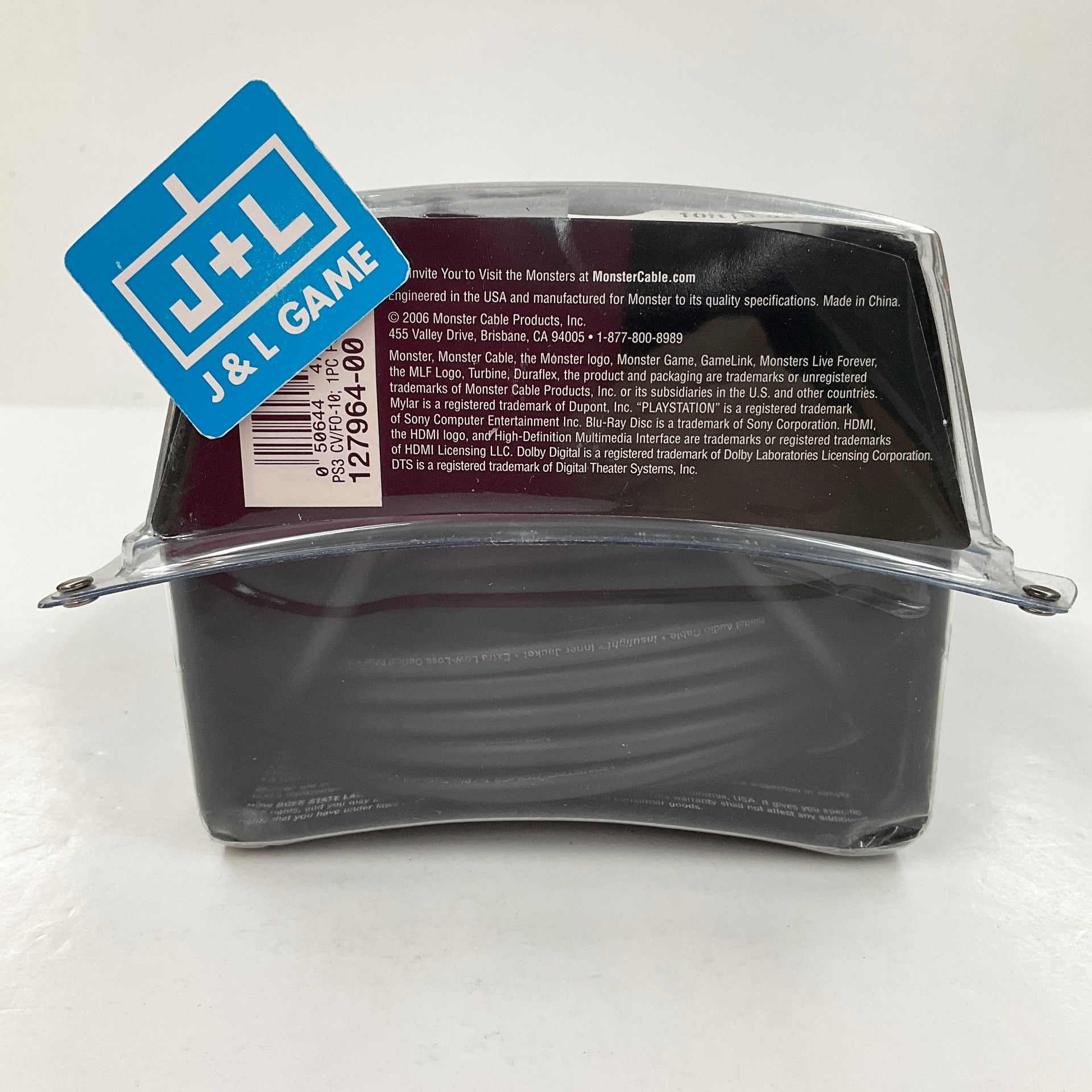 Monster GameLink PlayStation 3 Component Video & Fiber Optic Audio A/V ...