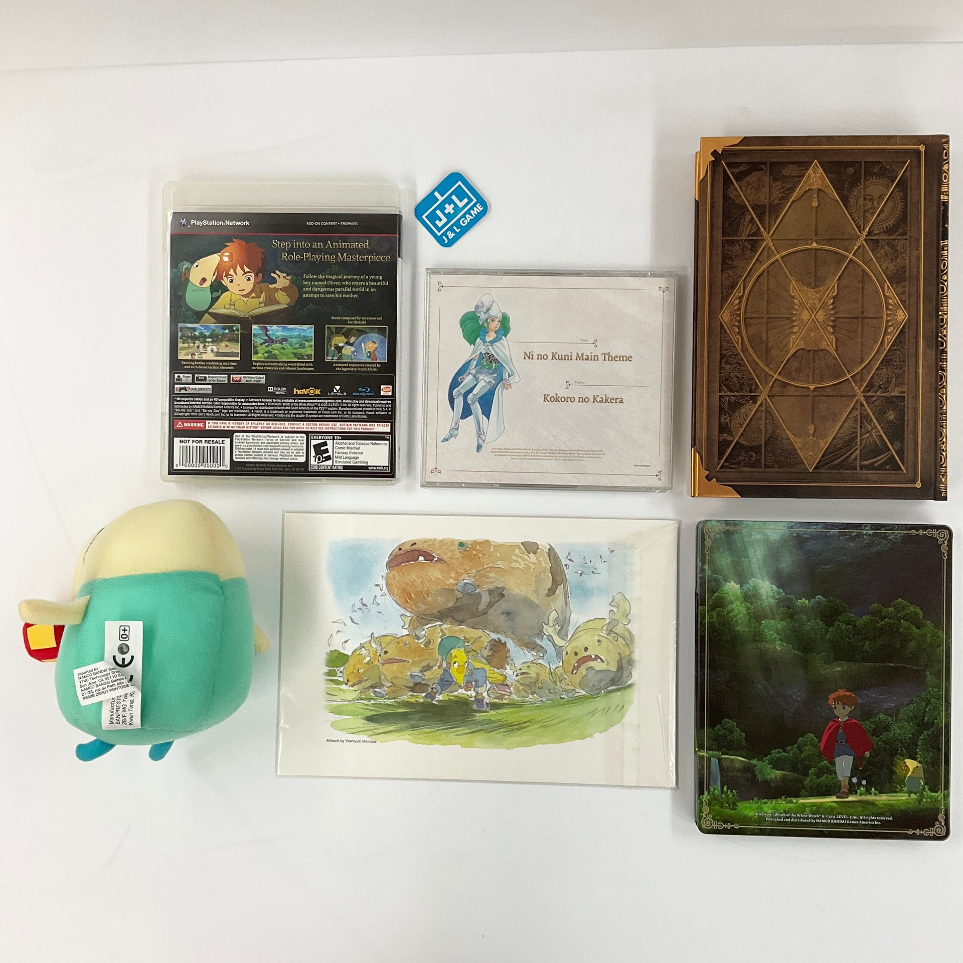 Ni No Kuni: Wrath of the White Witch Wizard's Edition - (PS3) Playstat ...