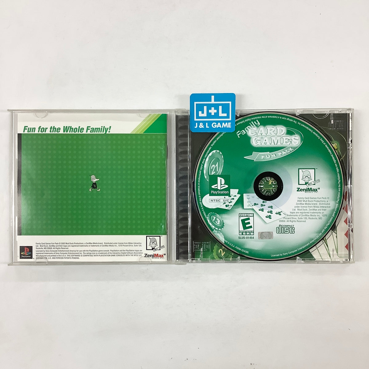 Family Card Games Fun Pack - (PS1) PlayStation 1 [Pre-Owned] | J&L Game