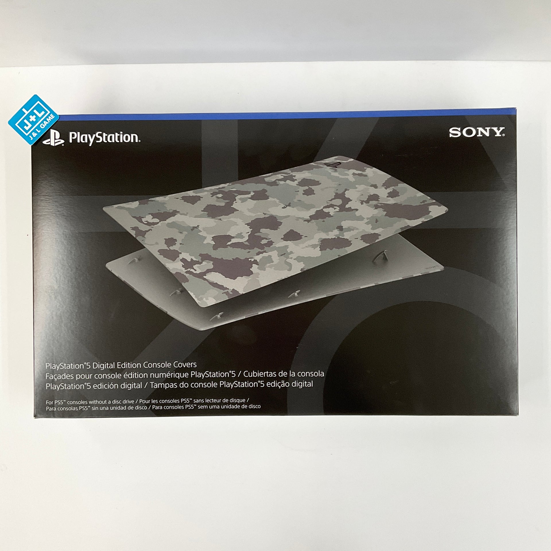 Sony PlayStation 5 Digtal Console Cover (Gray Camoflauge) - (PS5) Play ...