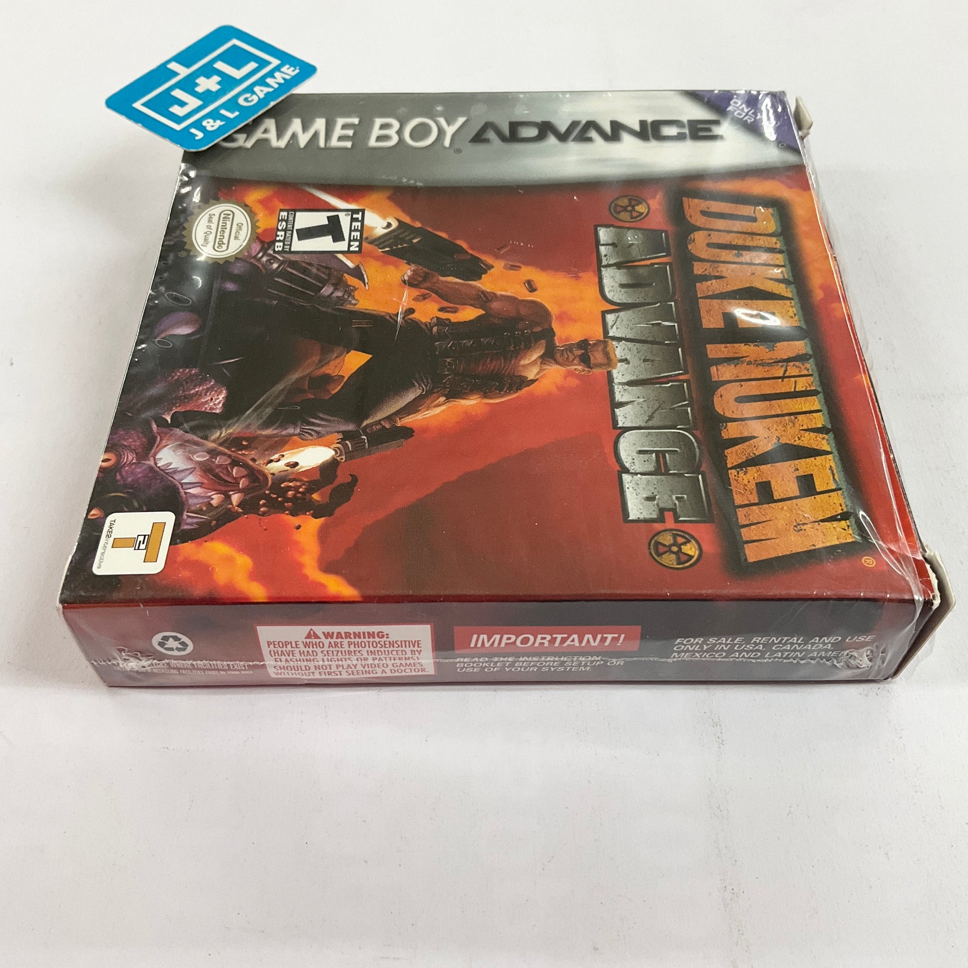 Duke Nukem Advance - (GBA) Game Boy Advance [Pre-Owned] | J&L Game