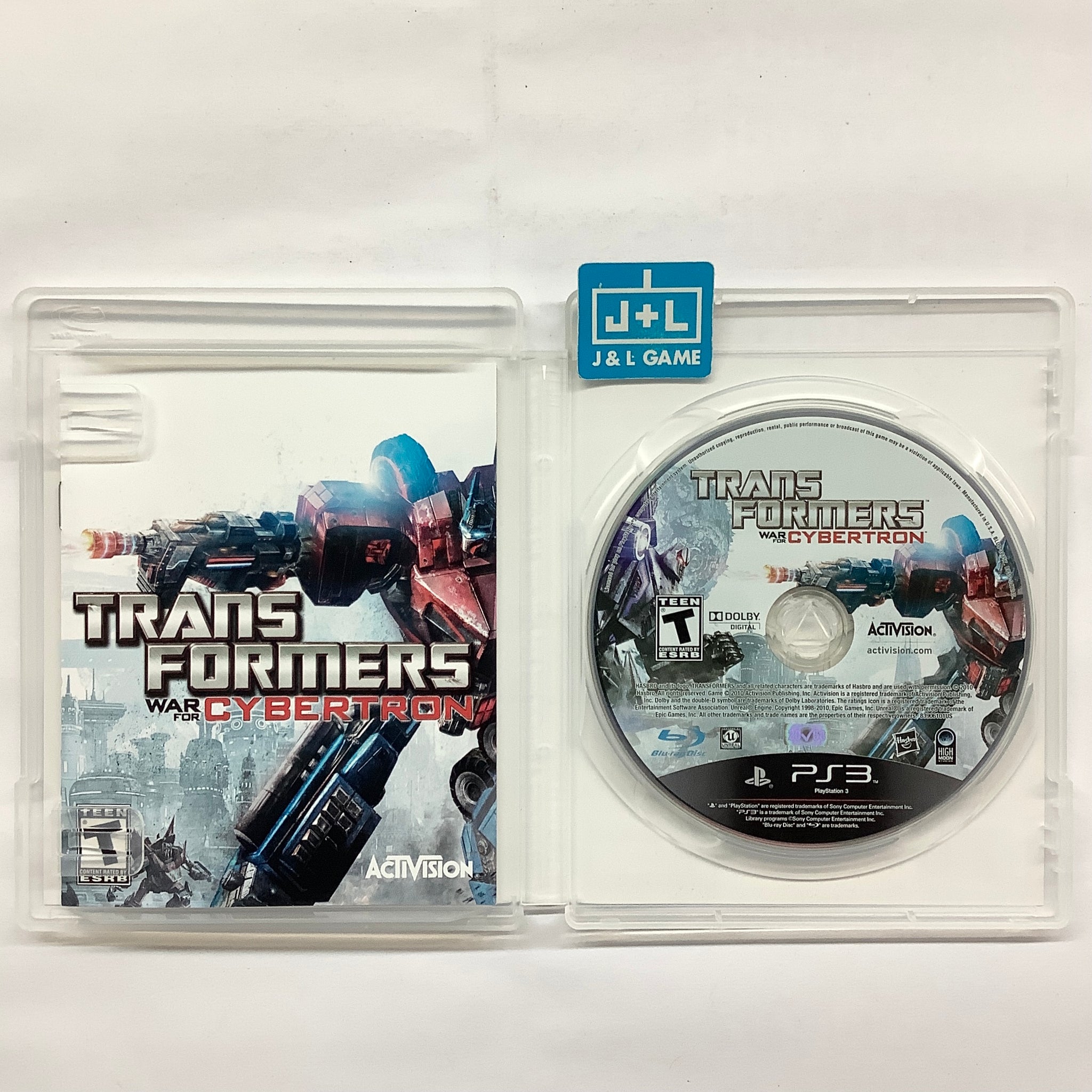 Transformers: War for Cybertron - (PS3) PlayStation 3 [Pre-Owned] – J&L ...