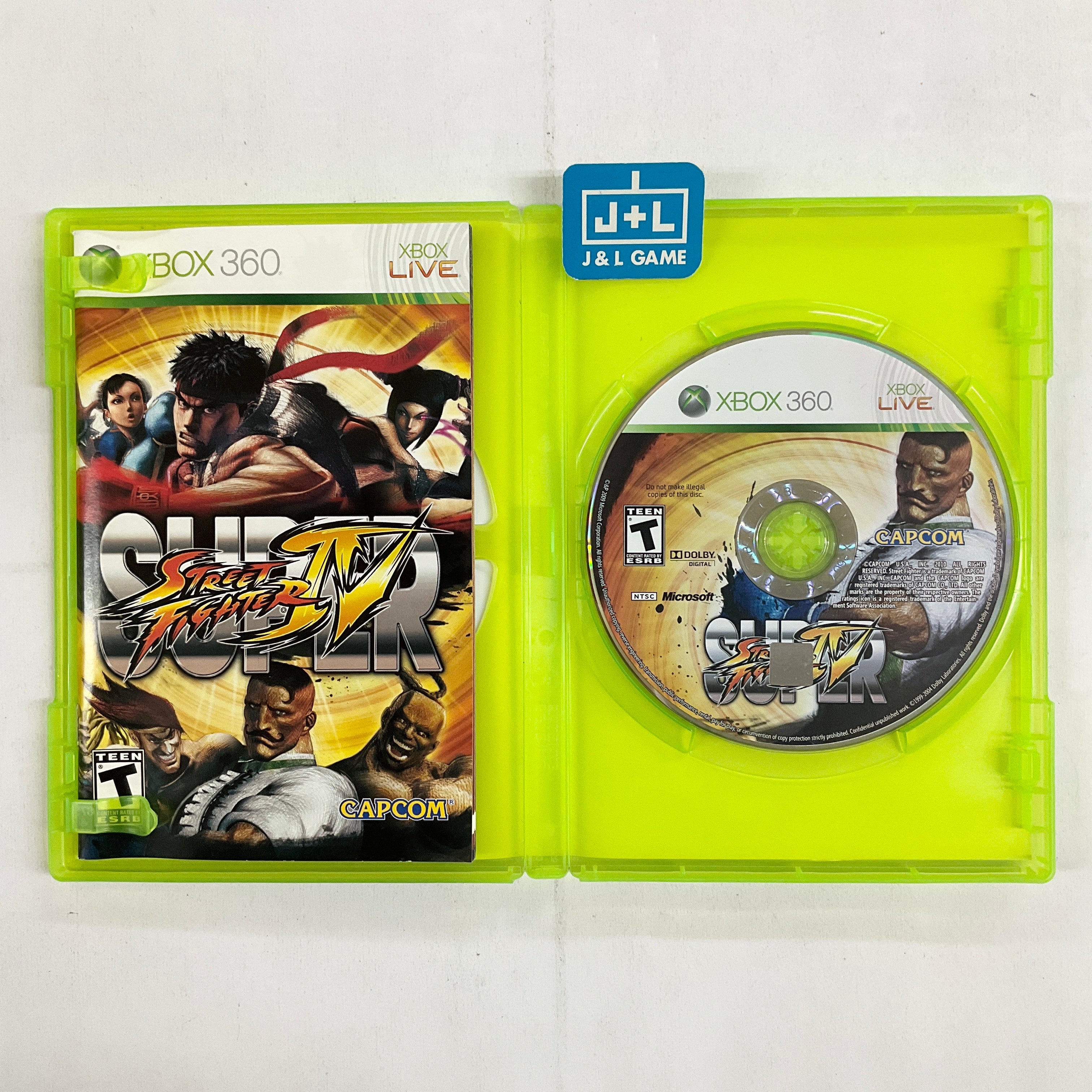 Super Street Fighter IV - Xbox 360 [Pre-Owned] | J&L Game