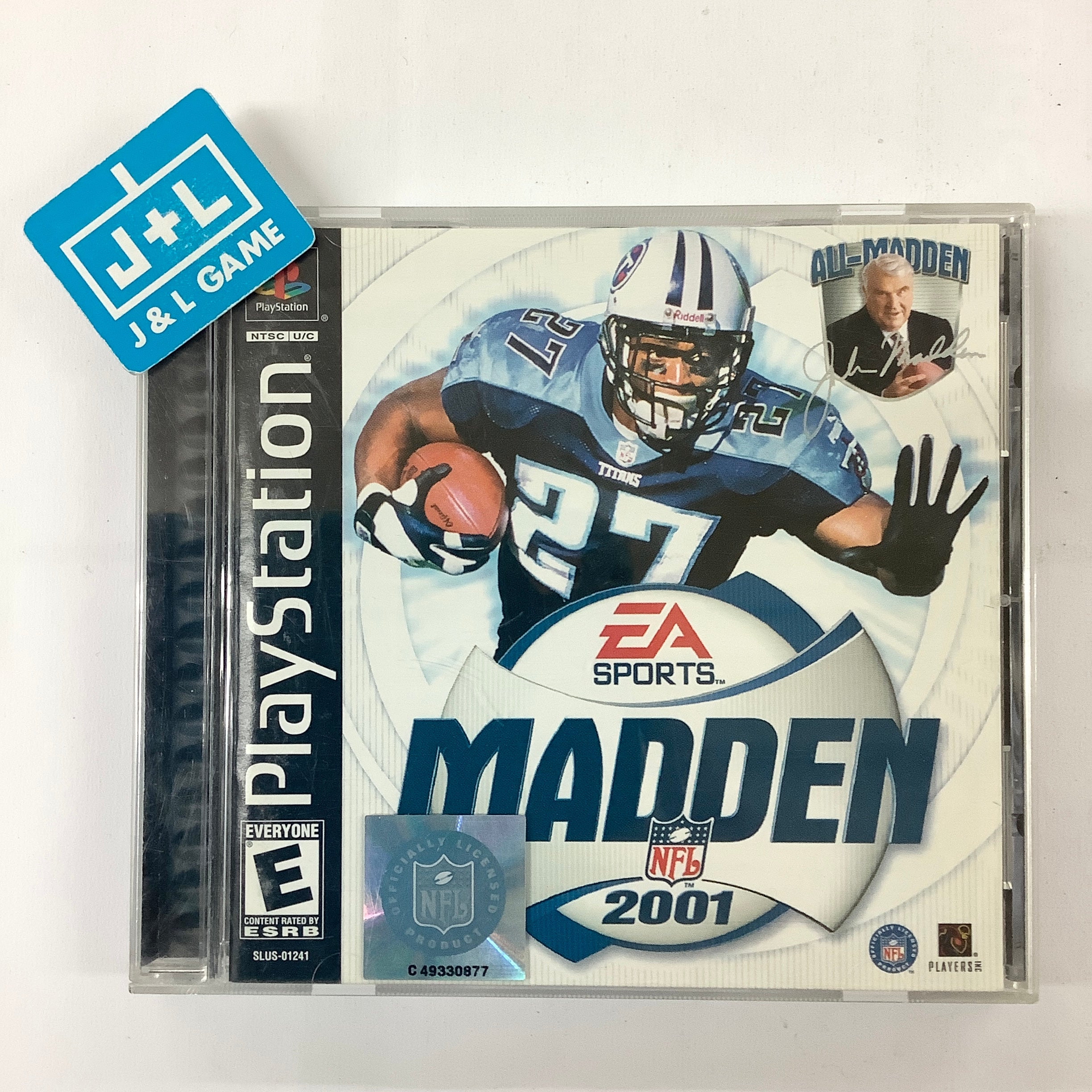 Madden NFL 2001 - (PS1) PlayStation 1 [Pre-Owned] | J&L Game