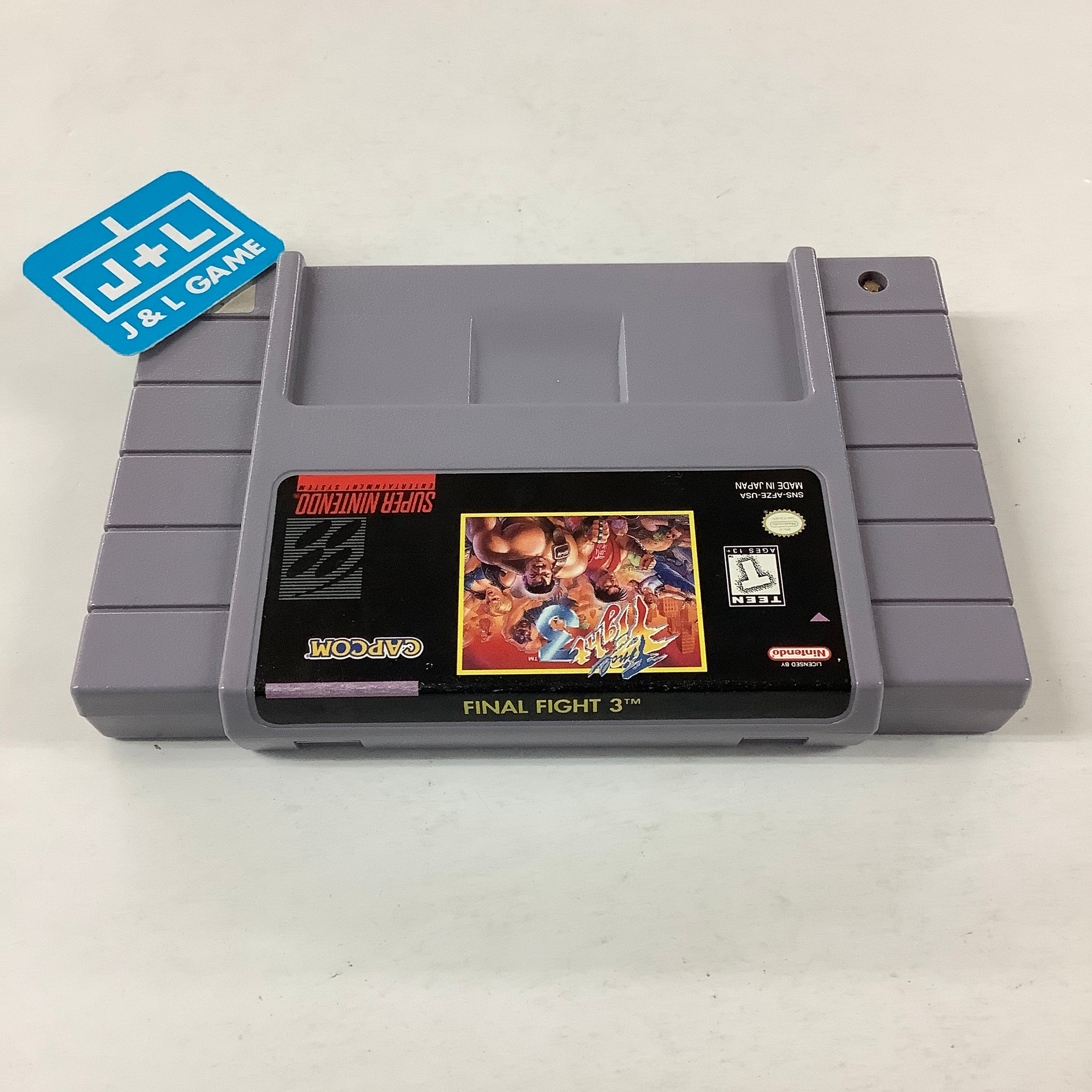 Final Fight 3 - (SNES) Super Nintendo [Pre-Owned] | J&L Game