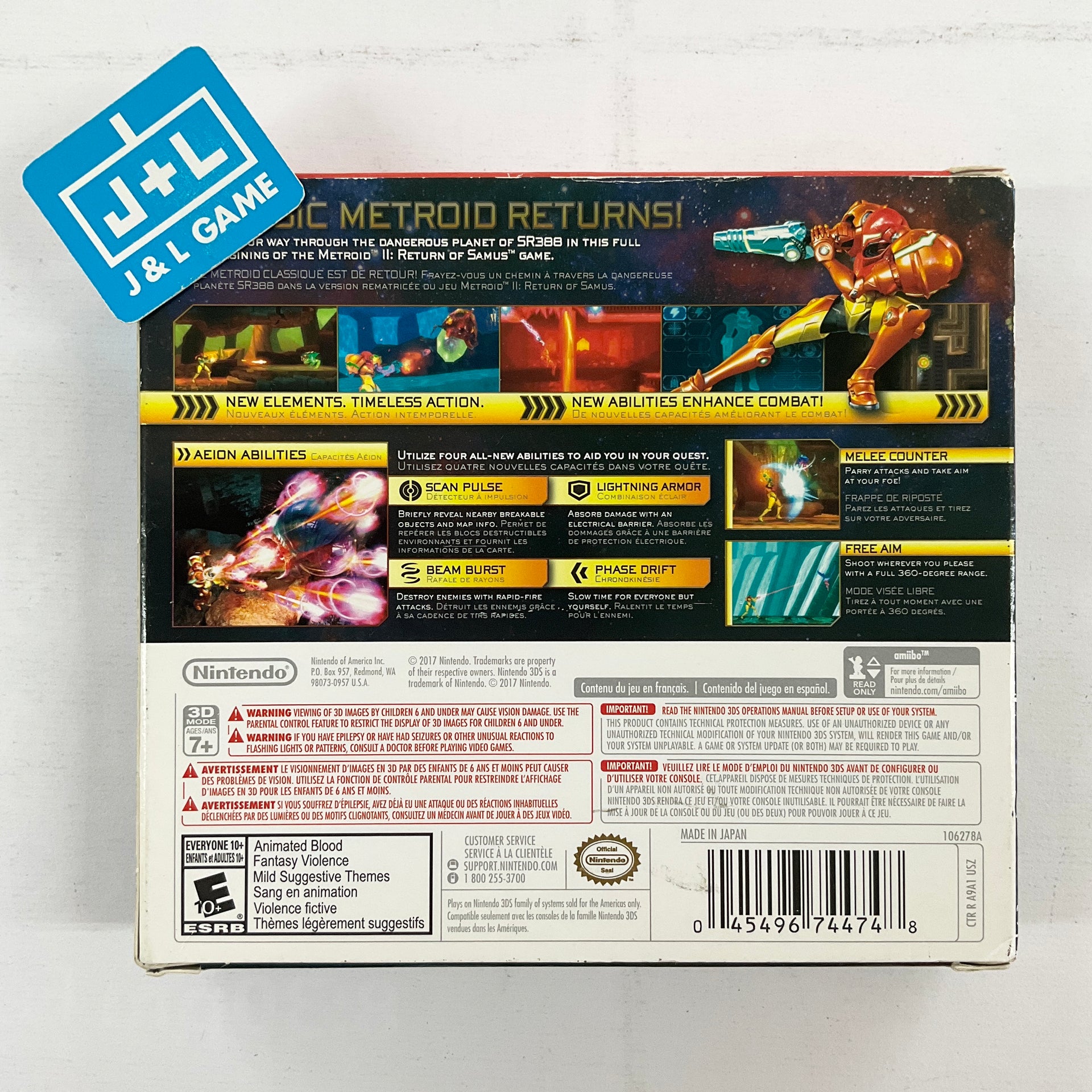 Metroid: Samus Returns (Special Edition) - Nintendo 3DS [Pre-Owned] | J ...
