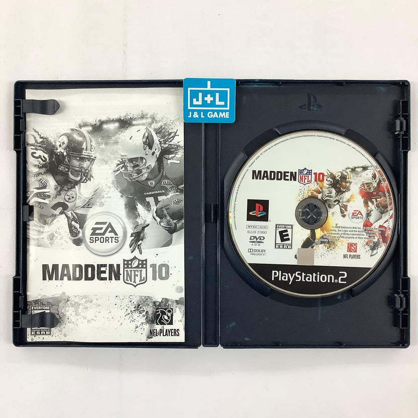 Madden NFL 10 - (PS2) PlayStation 2 [Pre-Owned] | J&L Game