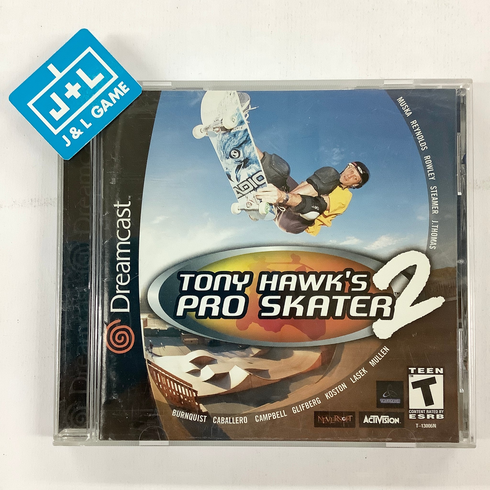 Tony Hawk's Pro Skater 2 - (DC) SEGA Dreamcast [Pre-Owned] – J&L Video ...