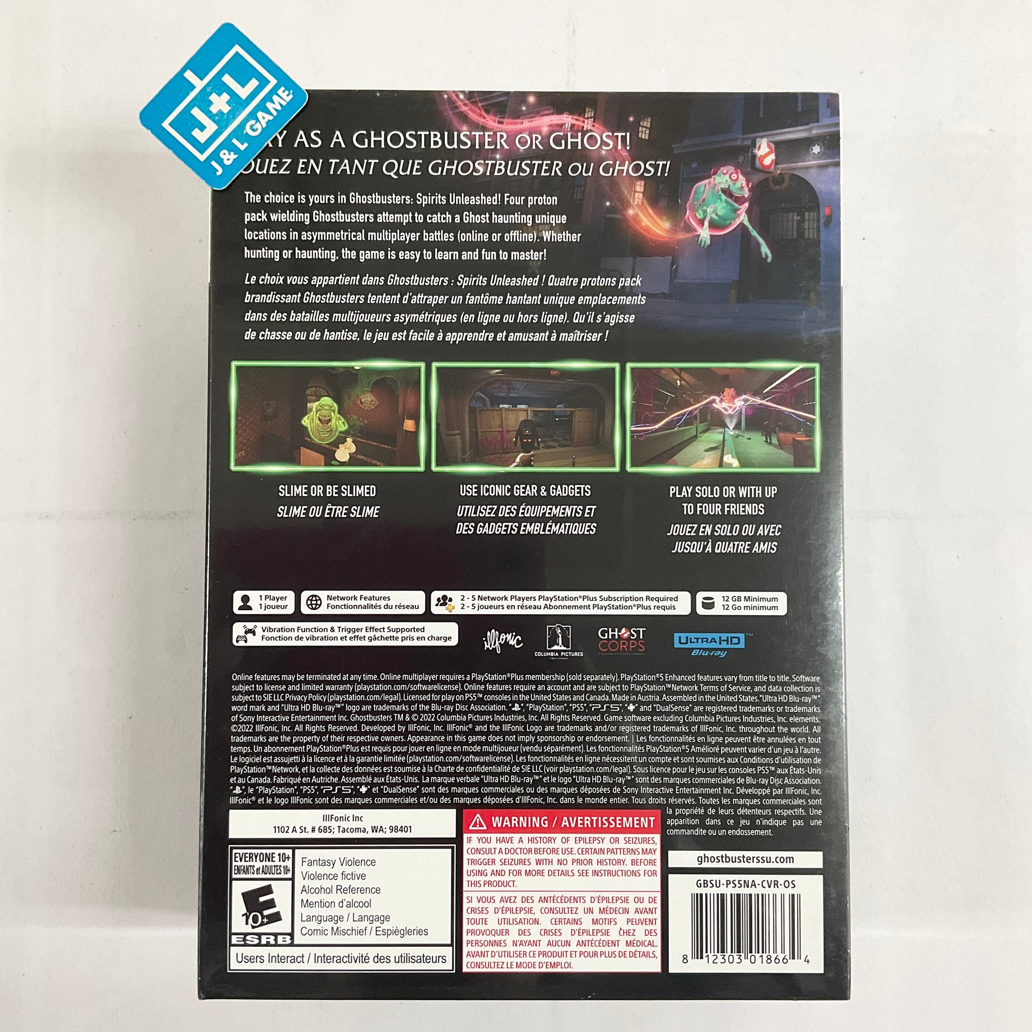 Ghostbusters: Spirits Unleashed (Collector's Edition) - (PS5) Playstat – J&L Video Games New ...
