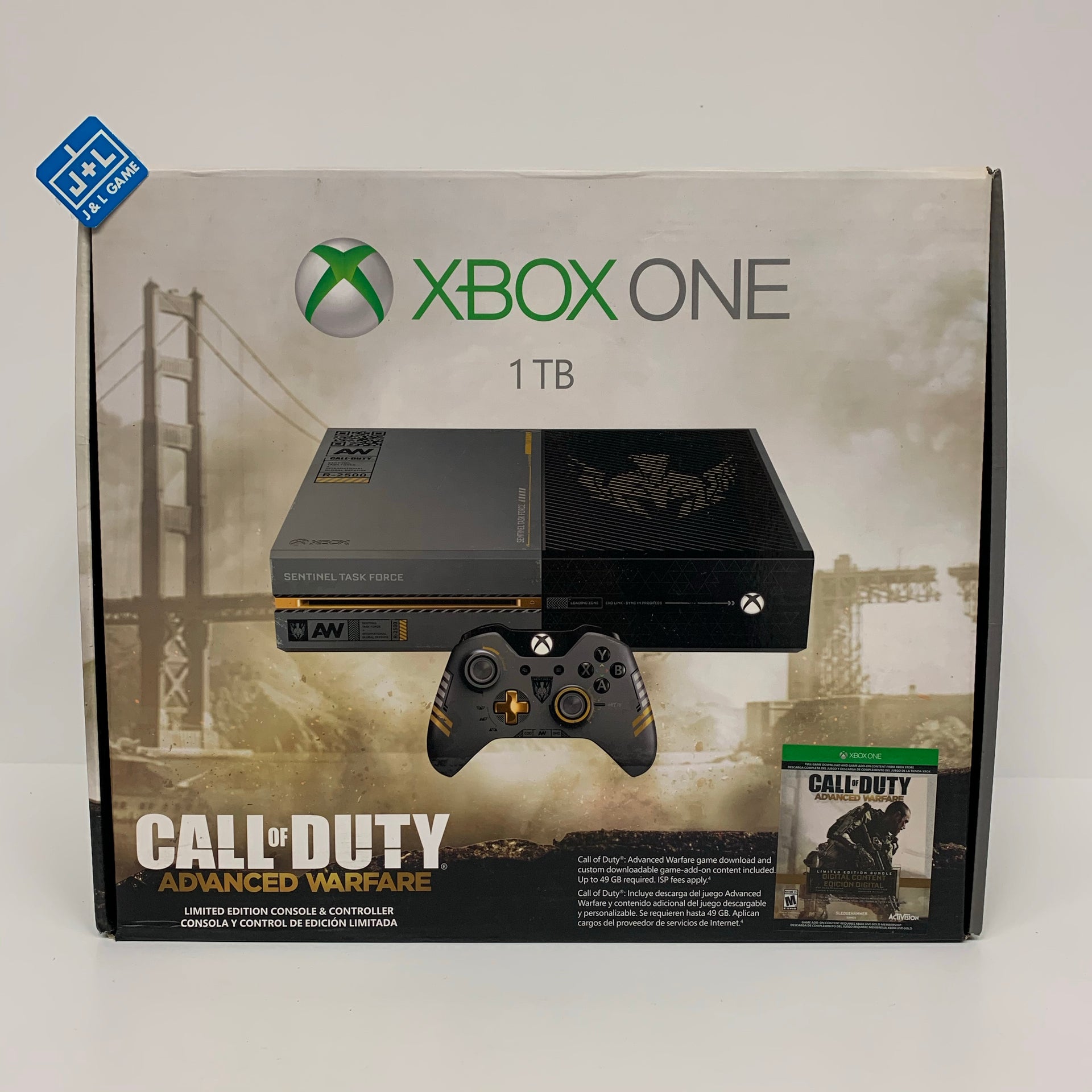 Microsoft Xbox One Limited Edition Call of Duty: Advanced Warfare Bund ...