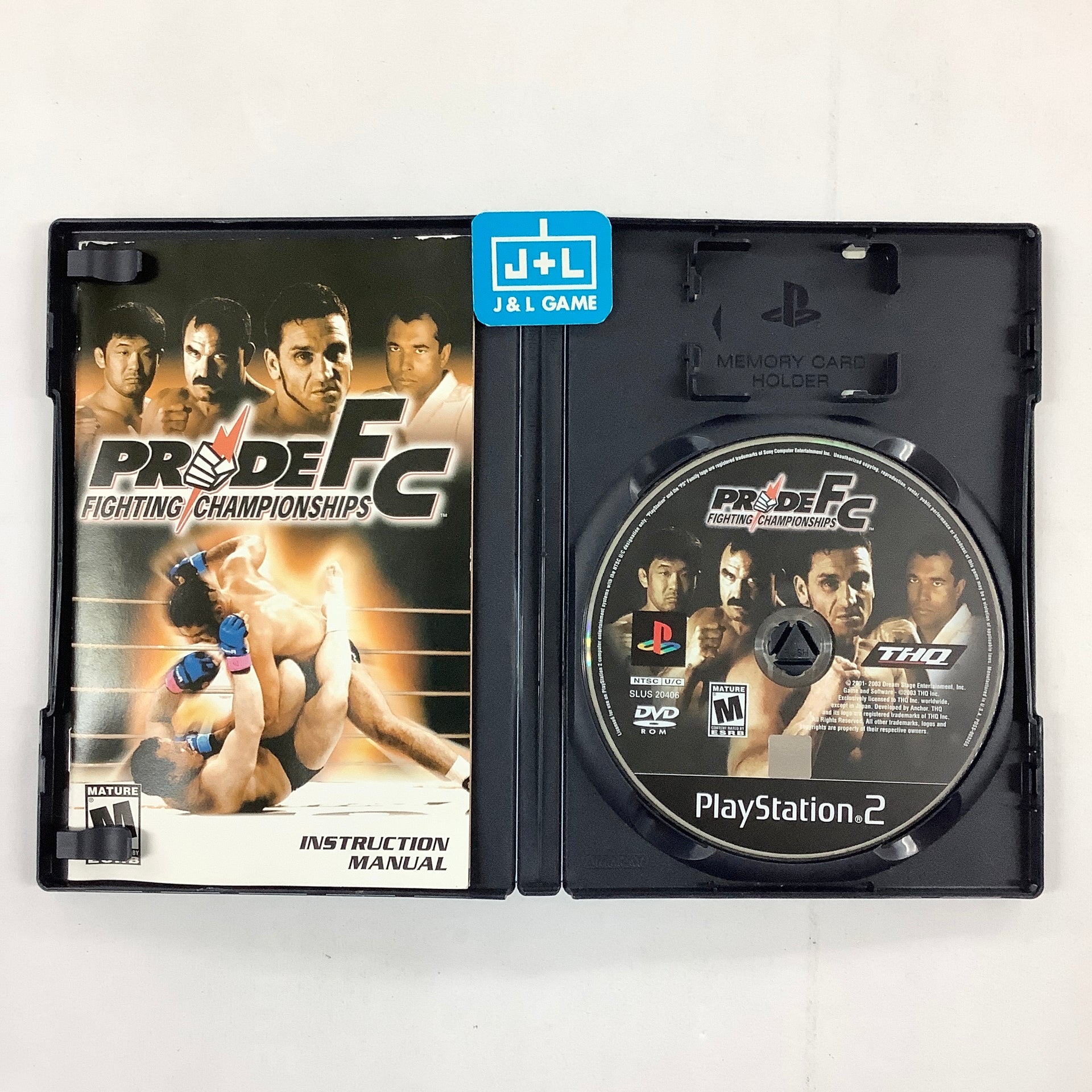Pride FC: Fighting Championships - (PS2) PlayStation 2 [Pre-Owned] | J&L Game