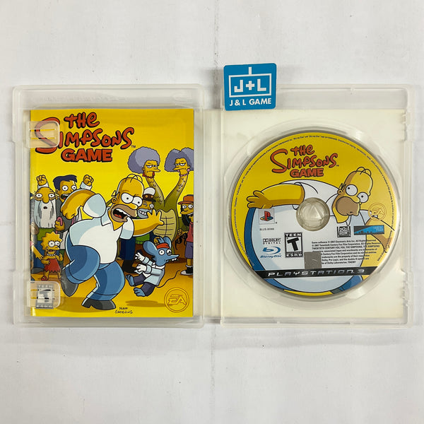 The Simpsons Game - (PS3) PlayStation 3 [Pre-Owned] – J&L Video Games ...