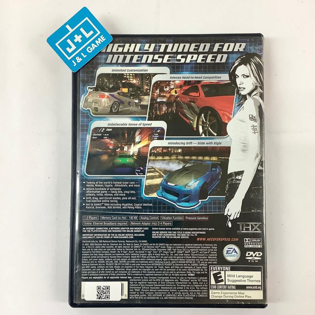 Need for Speed: Underground (Greatest Hits) - (PS2) PlayStation 2 [Pre ...