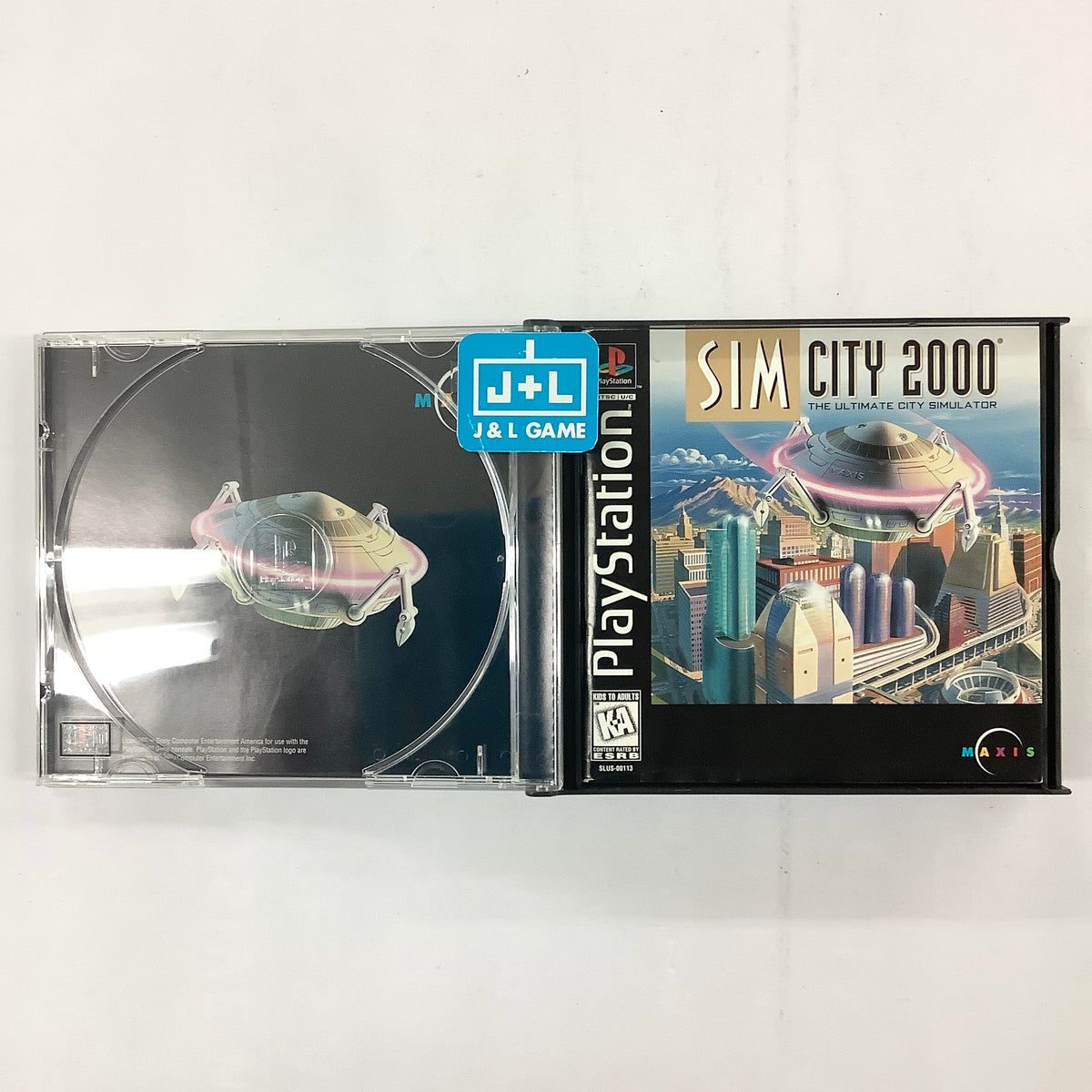SimCity 2000 - (PS1) PlayStation 1 [Pre-Owned] | J&L Game
