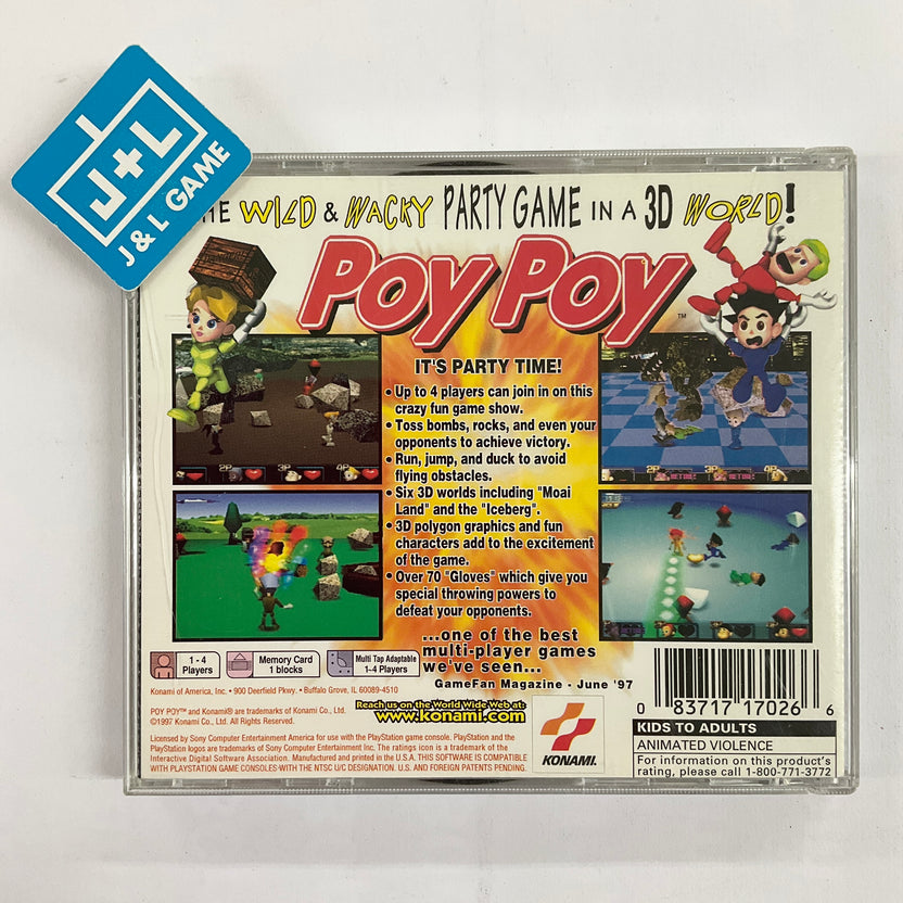 Poy Poy - (PS1) PlayStation 1 [Pre-Owned] | J&L Game