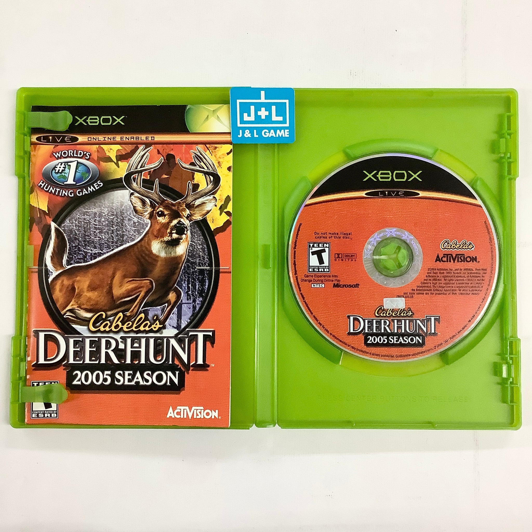 Cabela's Deer Hunt 2005 Season - (XB) Xbox [Pre-Owned] – J&L Video ...