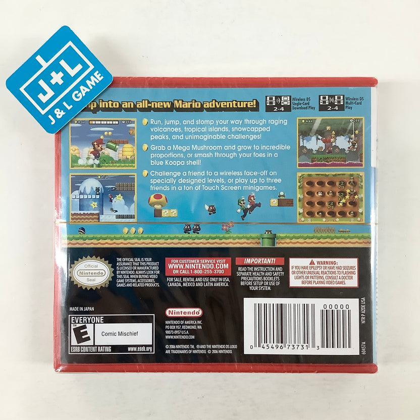 New Super Mario Bros. (Red Case) - (NDS) Nintendo DS | J&L Game