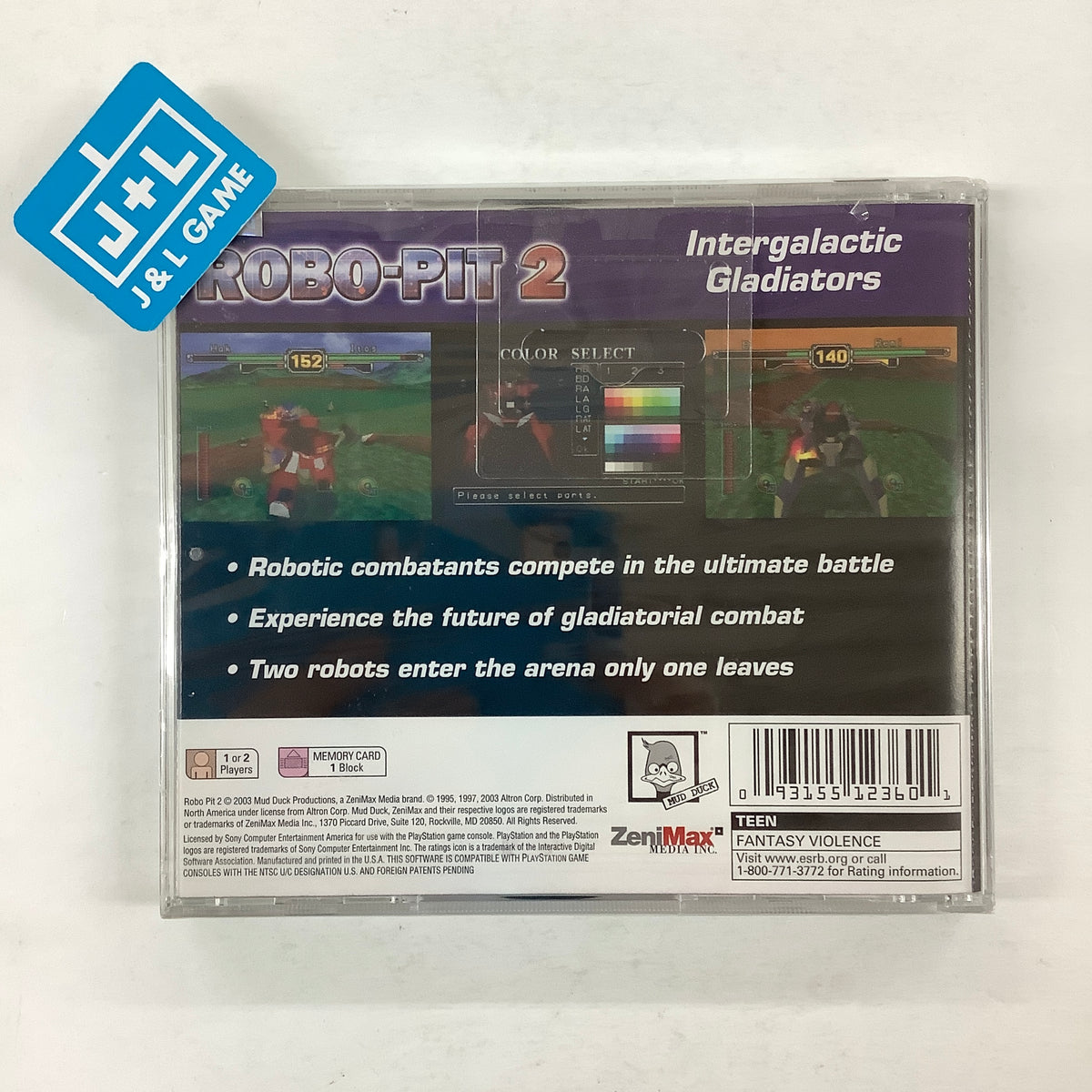 Robo-Pit 2 - (PS1) PlayStation 1 | J&L Game