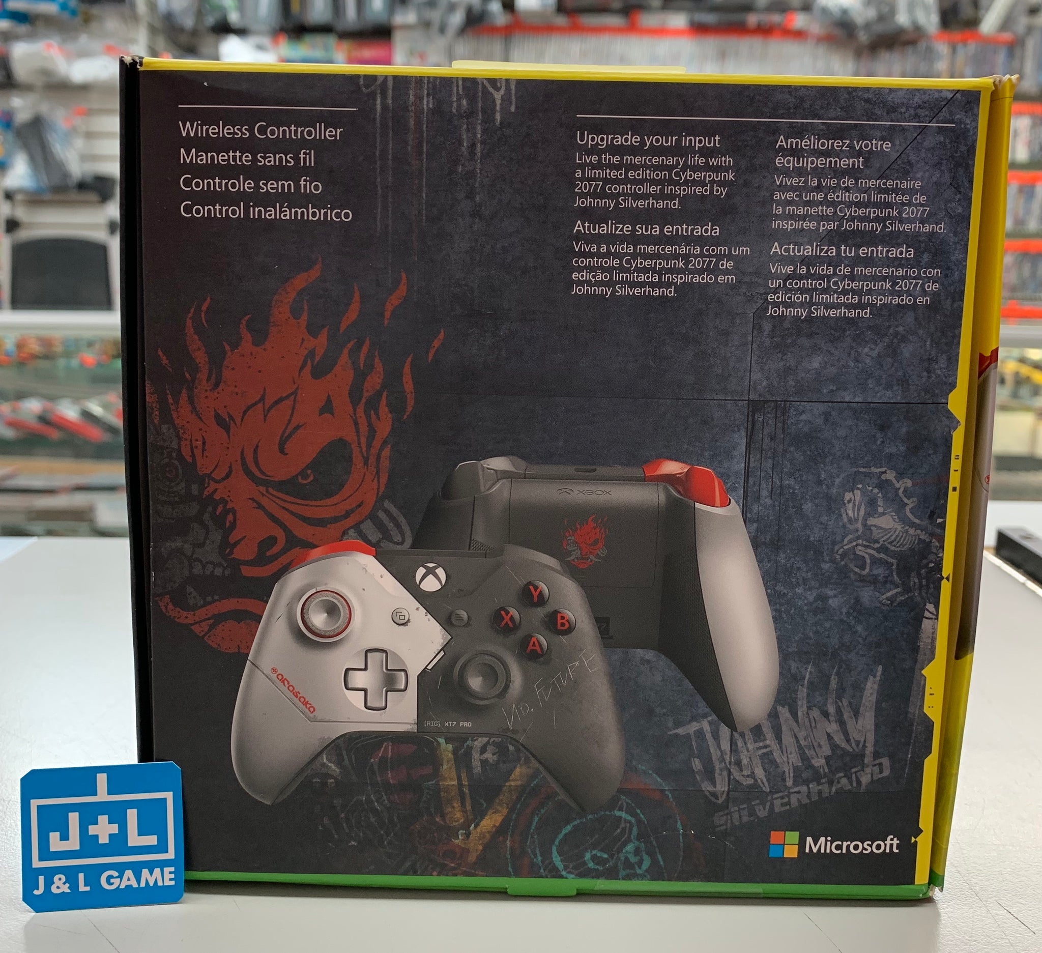 Microsoft Xbox One Wireless Controller (Cyberpunk 2077 Limited Edition ...