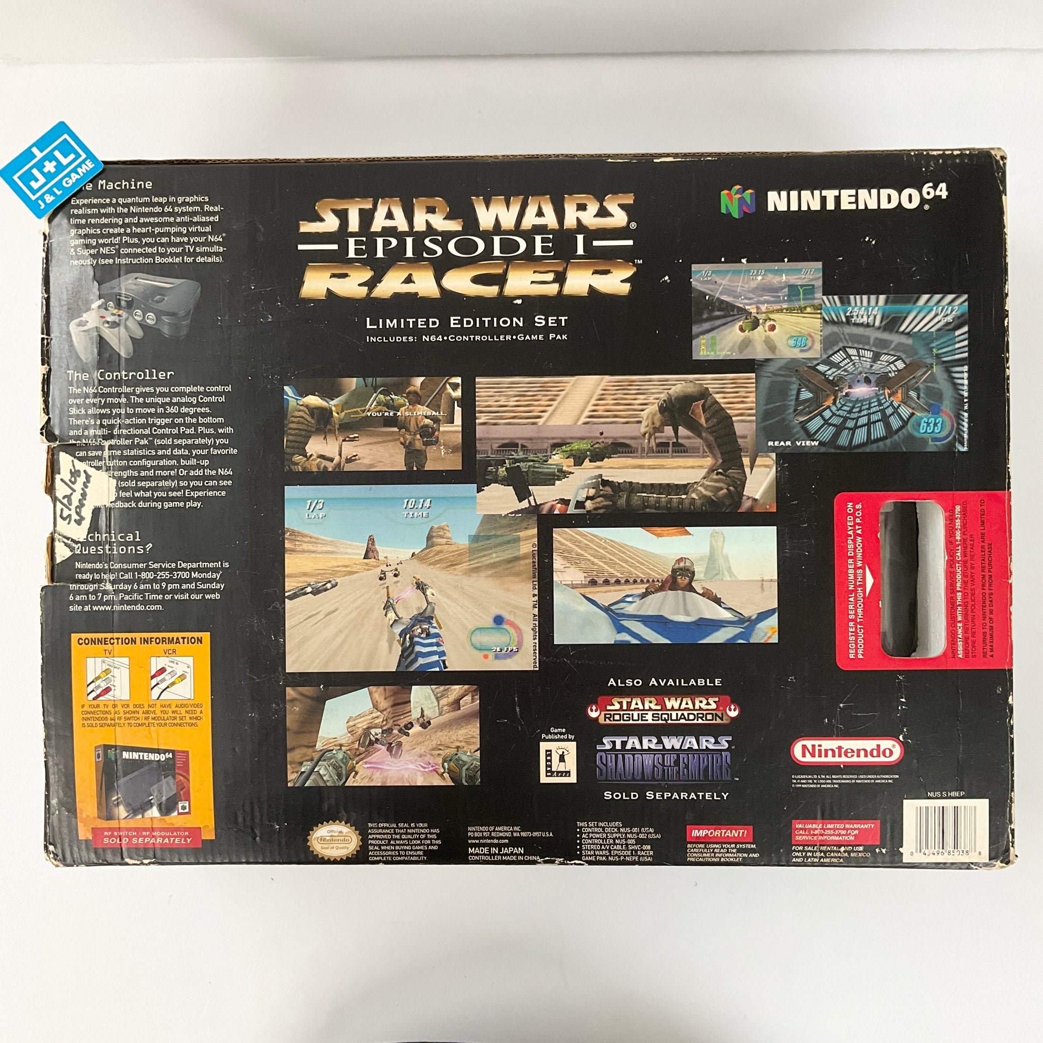 Nintendo 64 Hardware Console (Star Wars) - (N64) Nintendo 64 [Pre-Owne ...