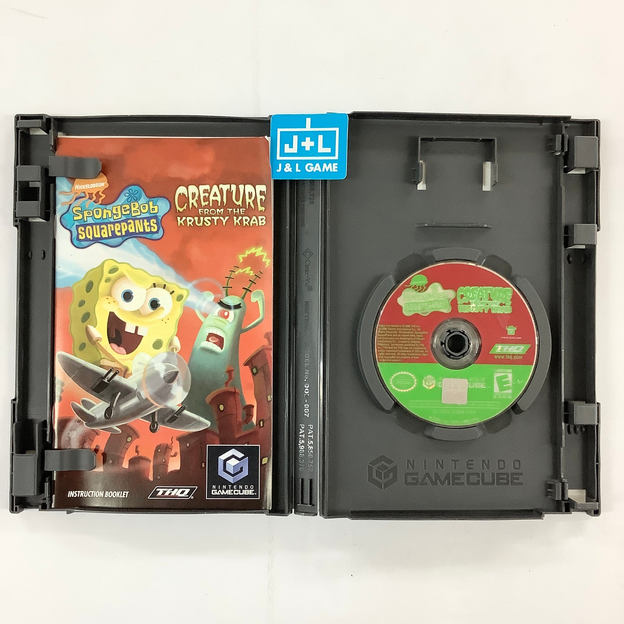 SpongeBob SquarePants: Creature from the Krusty Krab - (GC) GameCube ...
