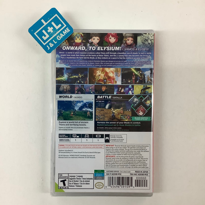 Xenoblade Chronicles 2 (World Edition) - (NSW) Nintendo Switch | J&L Game