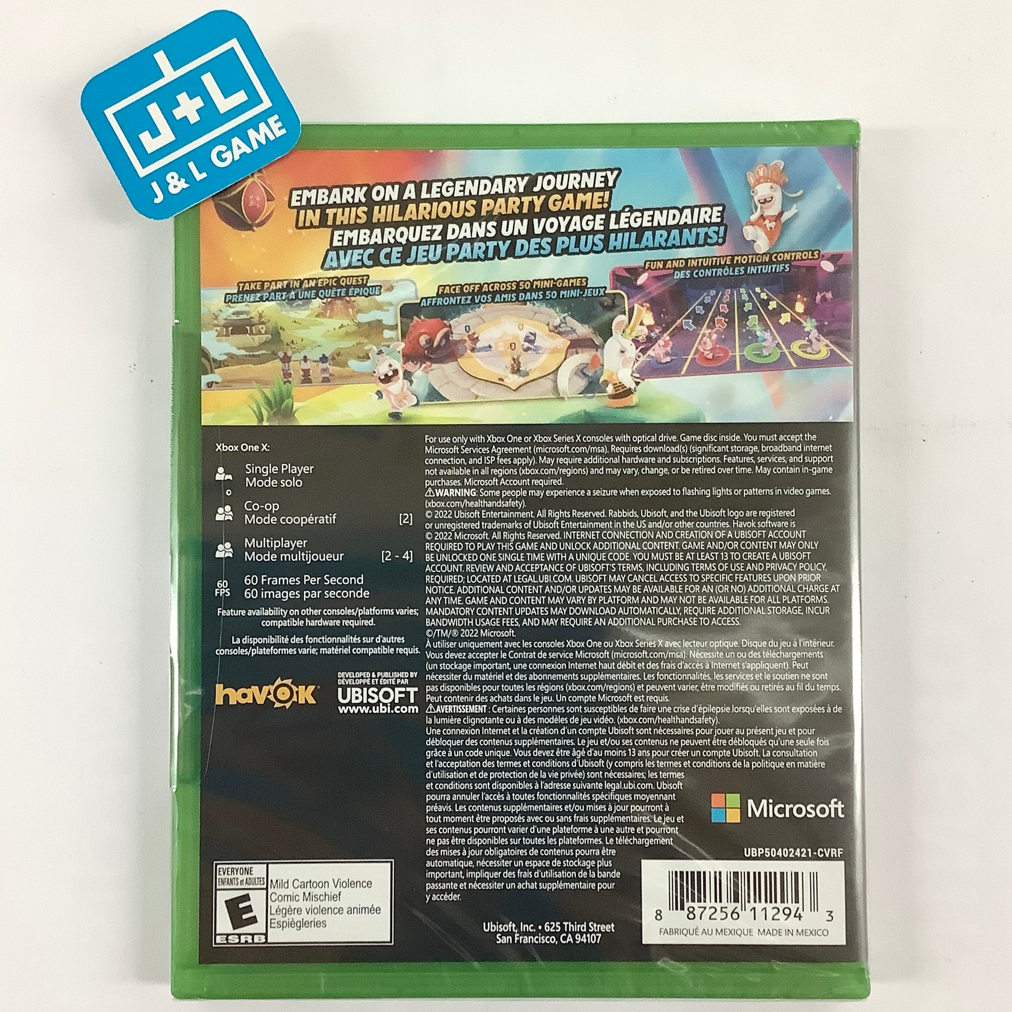 Rabbids: Party of Legends - (XB1) Xbox One – J&L Video Games New York City