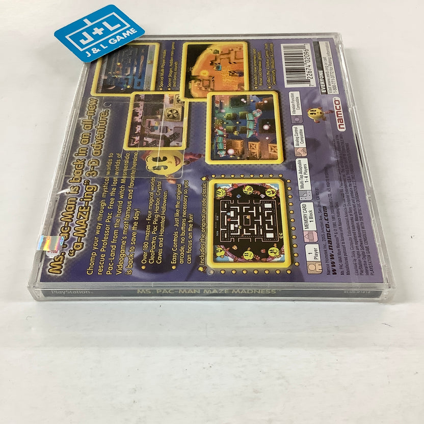 Ms. Pac-Man Maze Madness - (PS1) PlayStation 1 | J&L Game