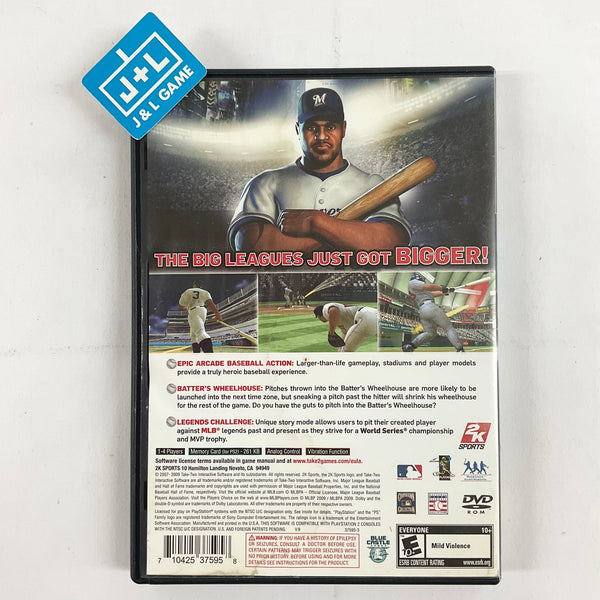 The Bigs 2 - (PS2) PlayStation 2 [Pre-Owned] – J&L Video Games New York ...