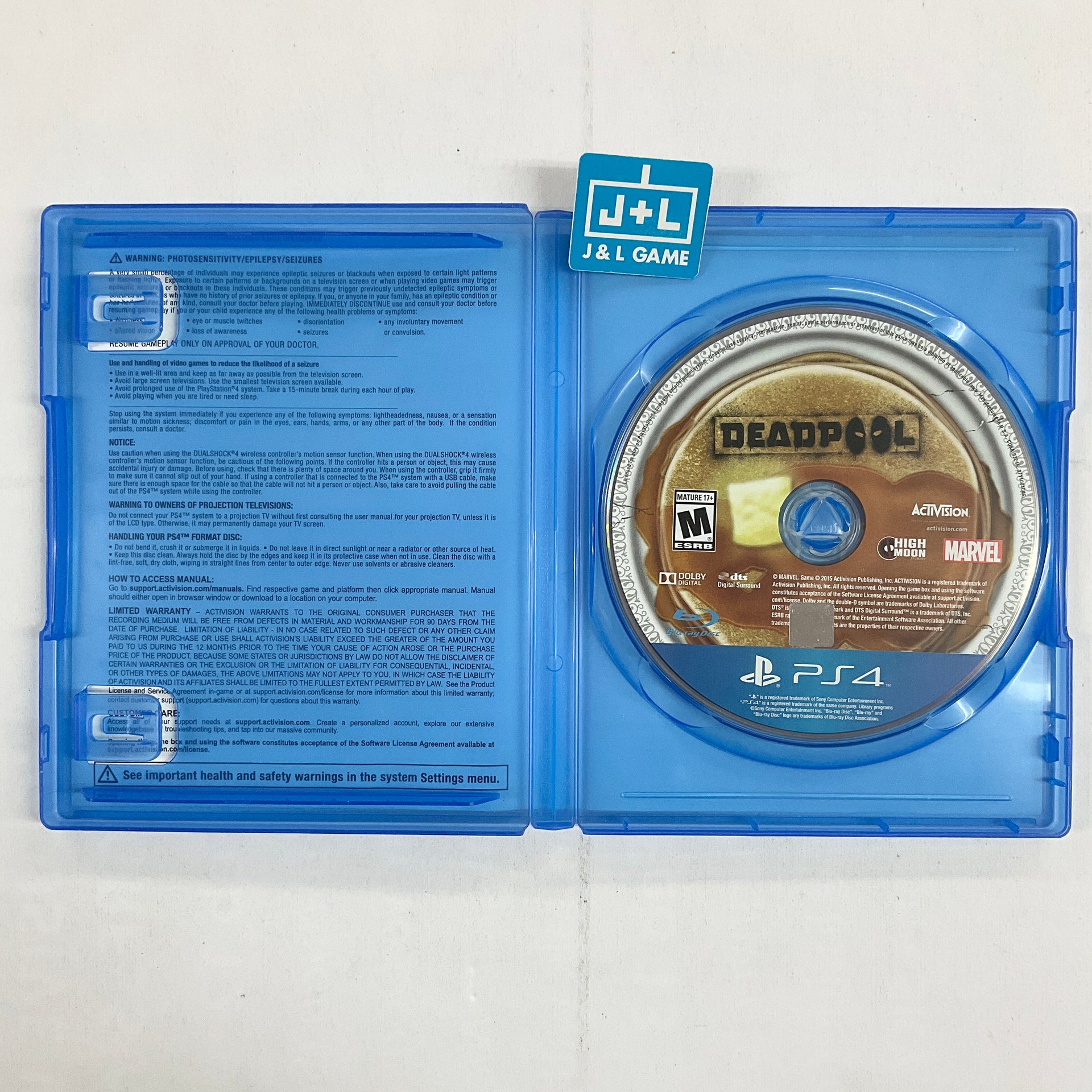 Deadpool - (PS4) PlayStation 4 [Pre-Owned] | J&L Game