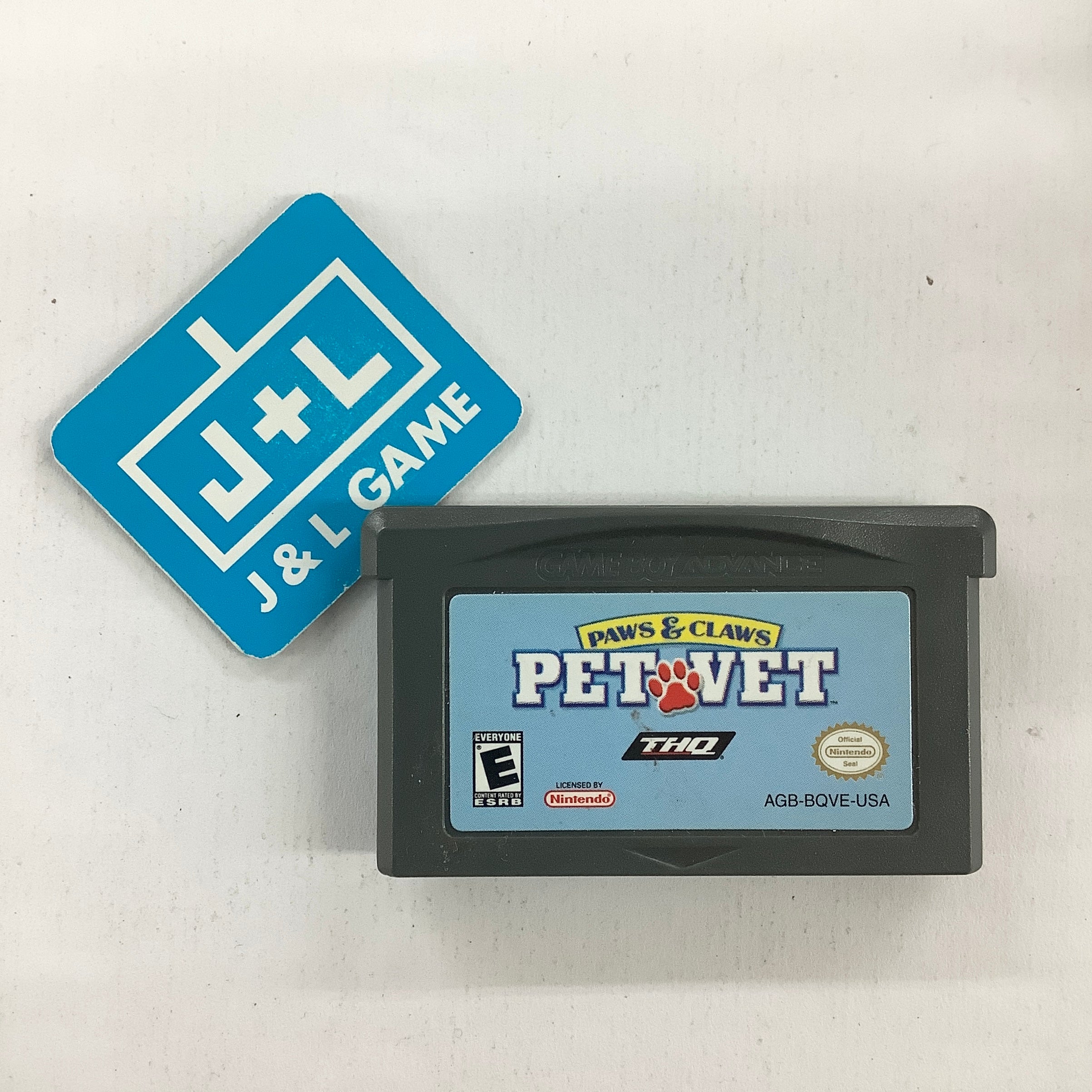 Paws & Claws Pet Vet - (GBA) Game Boy Advance [Pre-Owned] | J&L Game