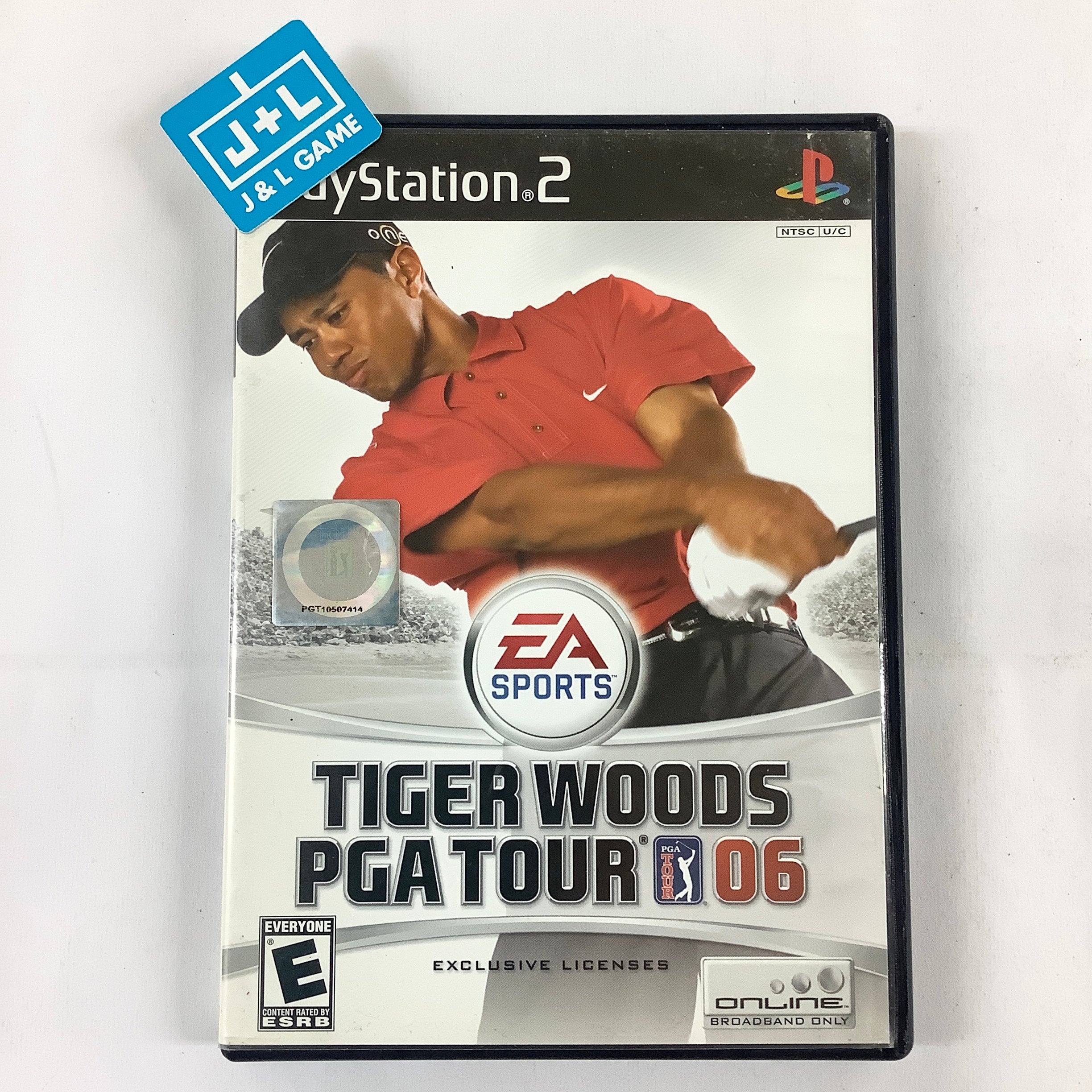 Tiger Woods PGA Tour 06 - (PS2) PlayStation 2 [Pre-Owned] | J&L Game