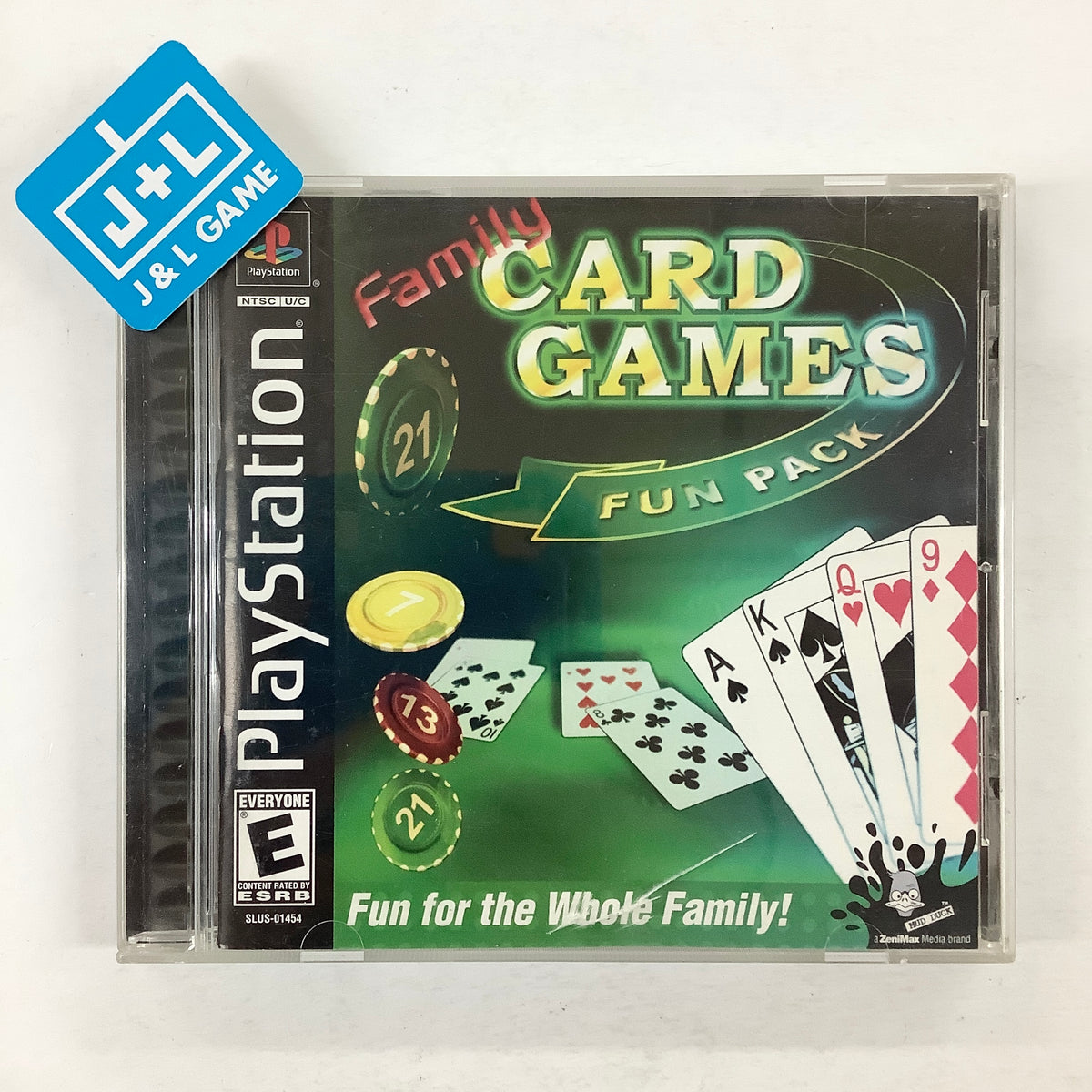 Family Card Games Fun Pack - (PS1) PlayStation 1 [Pre-Owned] | J&L Game