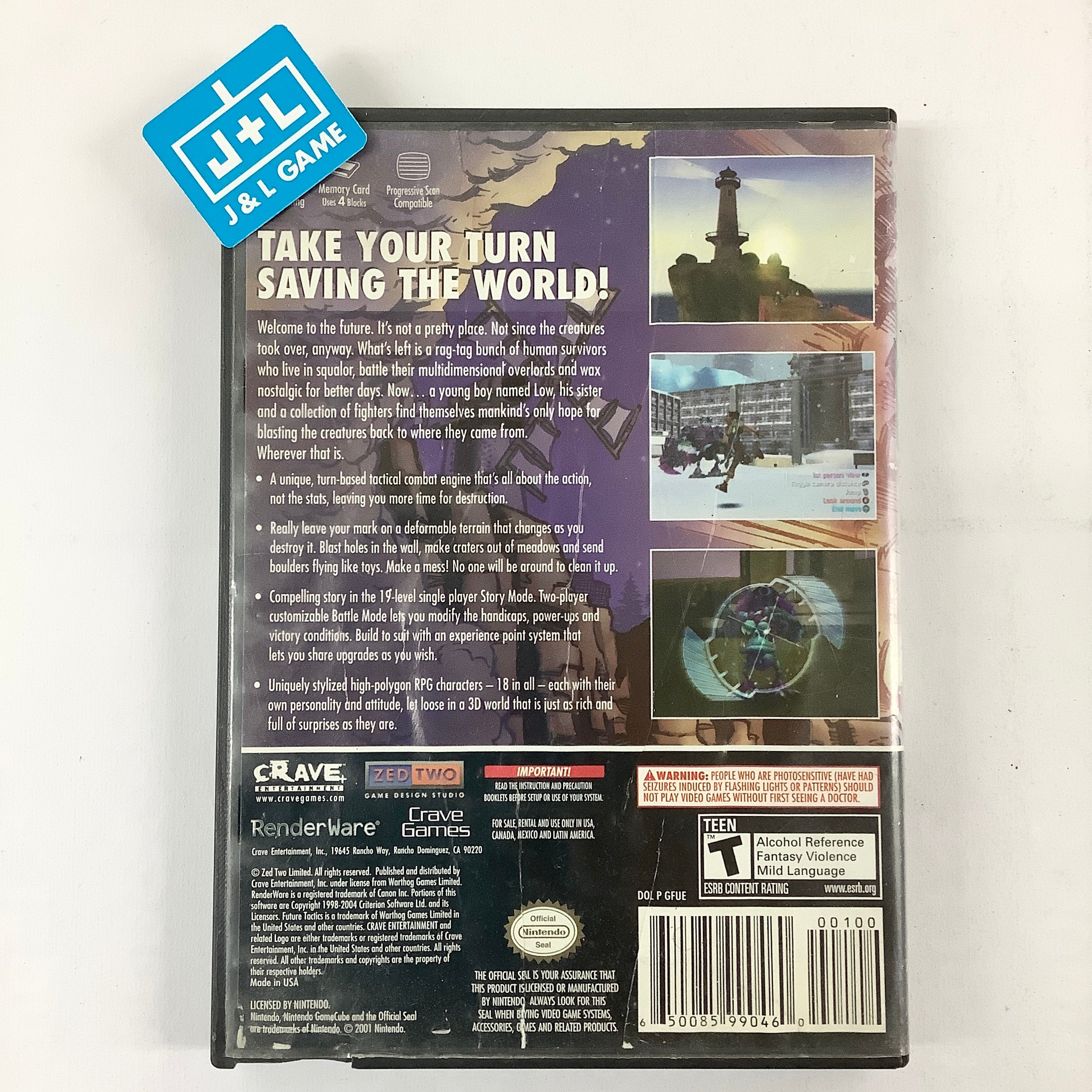 Future Tactics: The Uprising - (GC) GameCube [Pre-Owned] | J&L Game