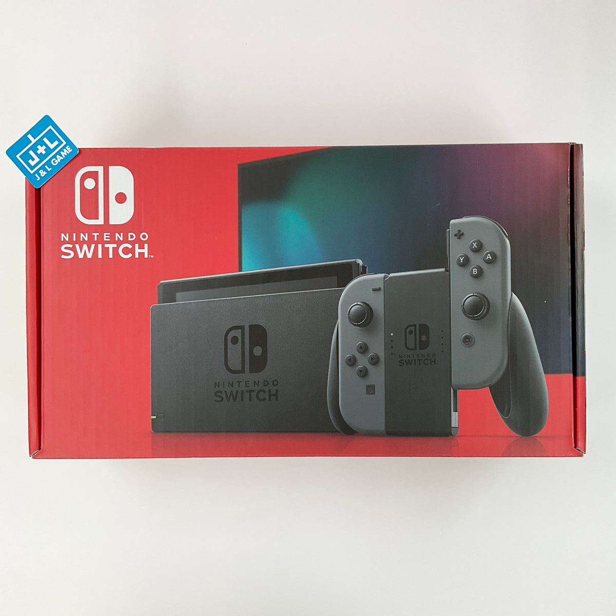 Nintendo Switch Console with Gray Joy-Con (L-R) - (NSW) Nintendo Switc | J&L Game