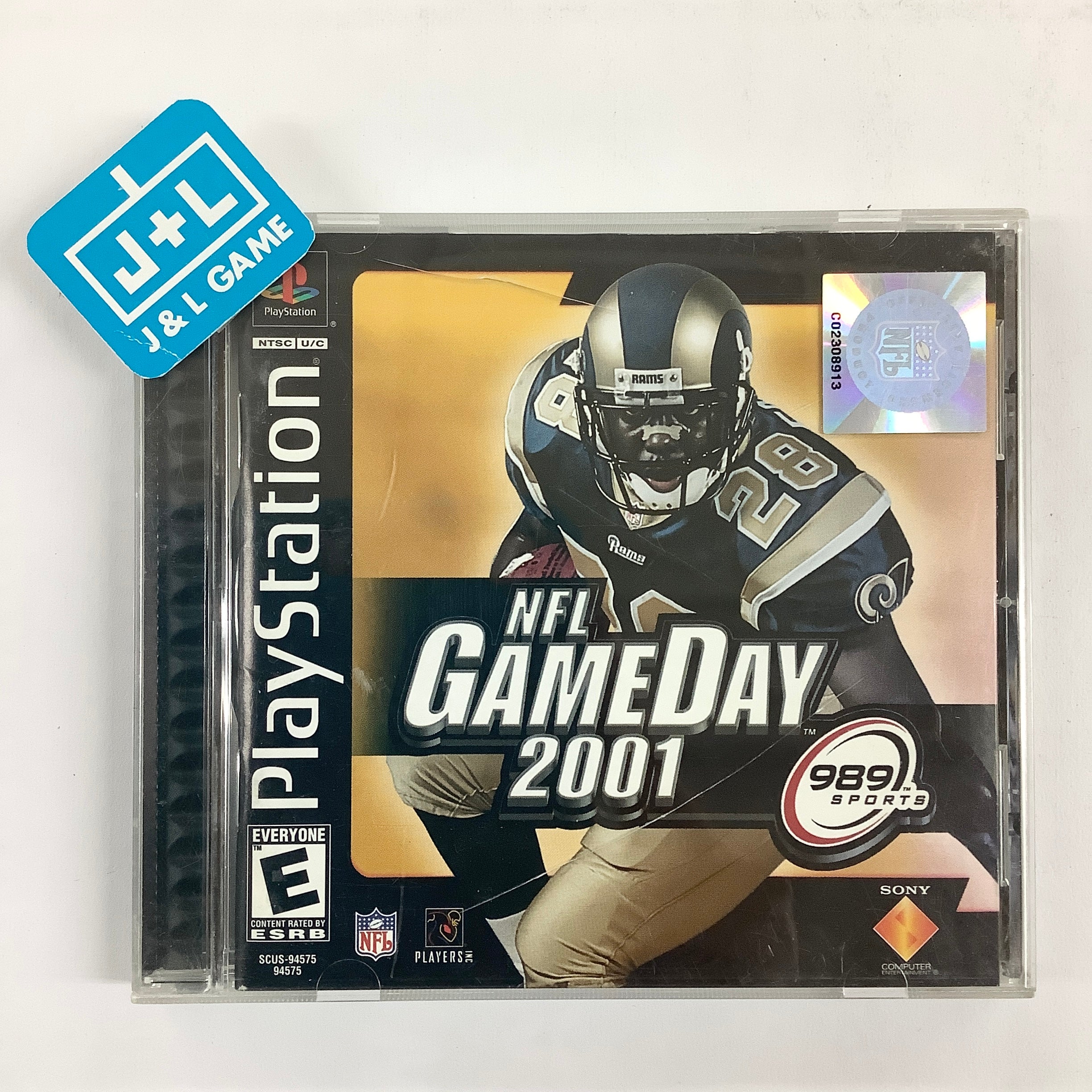 NFL GameDay 2001 - (PS1) PlayStation 1 [Pre-Owned] | J&L Game
