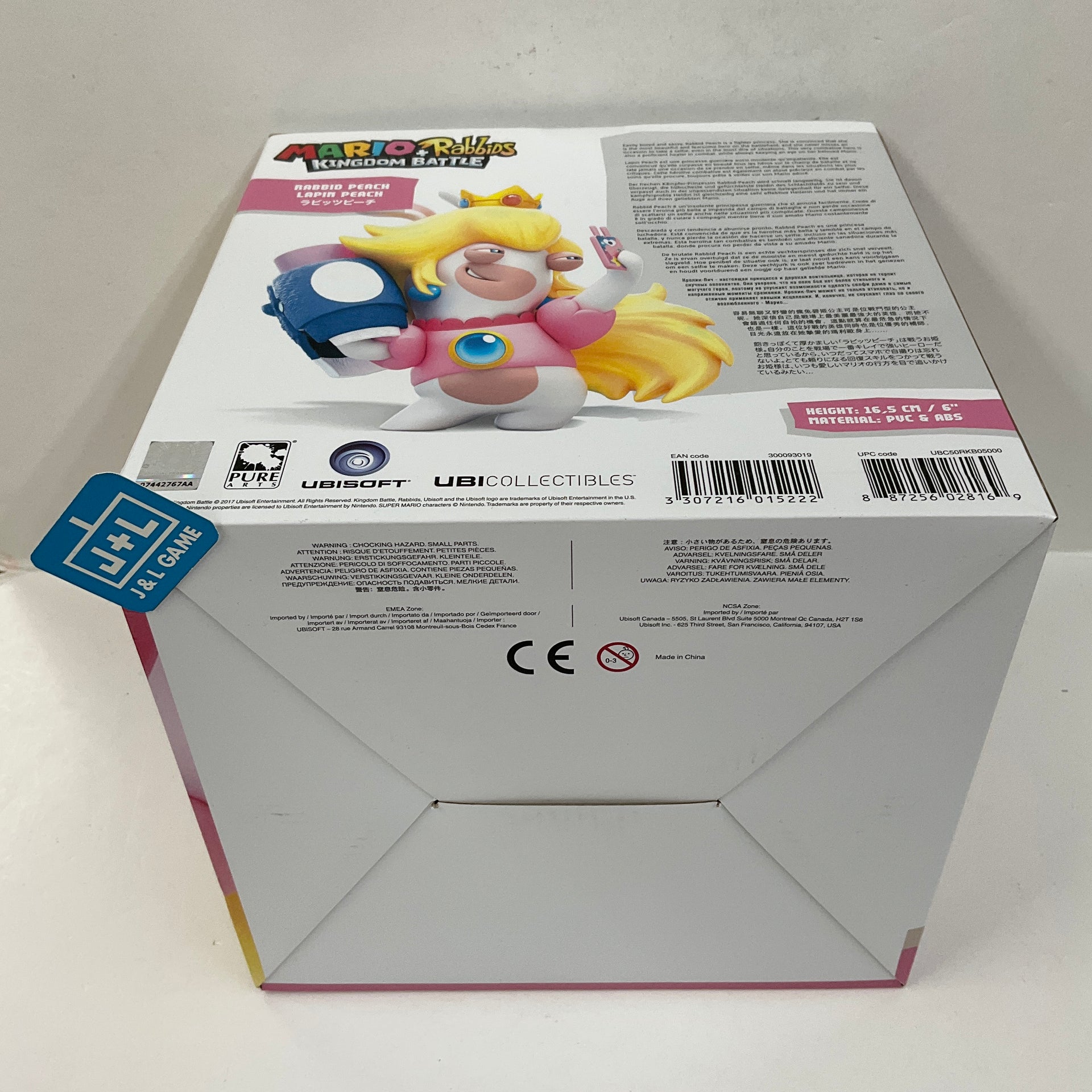 Mario + Rabbids Kingdom Battle Rabbid Peach 6" Figure | J&L Game