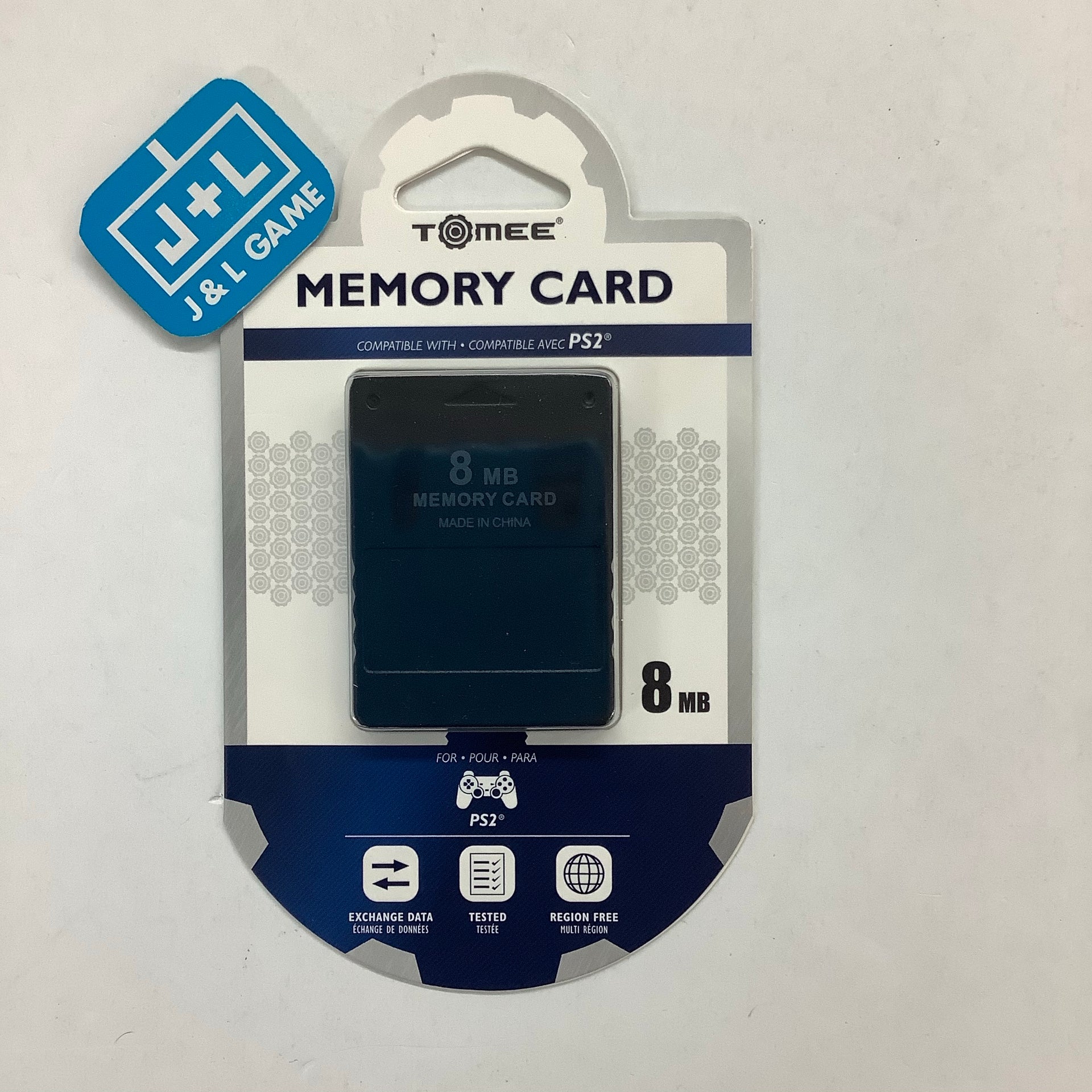Tomee Memory Card (8MB) - (PS2) PlayStation 2 | J&L Game