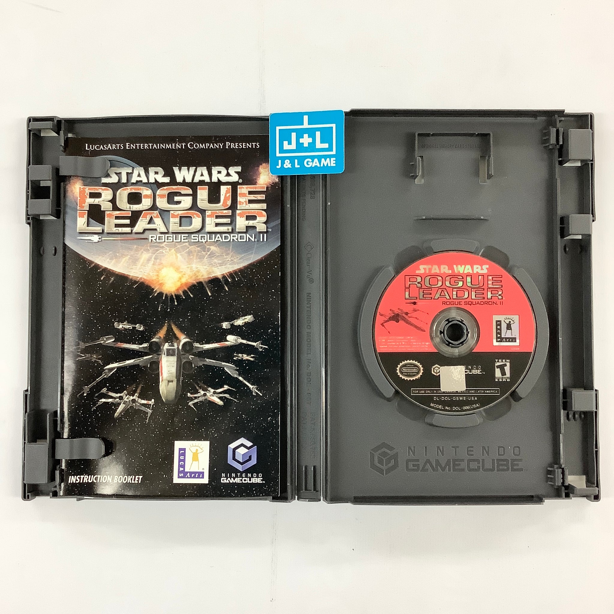 Star Wars Rogue Squadron II: Rogue Leader - (GC) GameCube [Pre-Owned ...