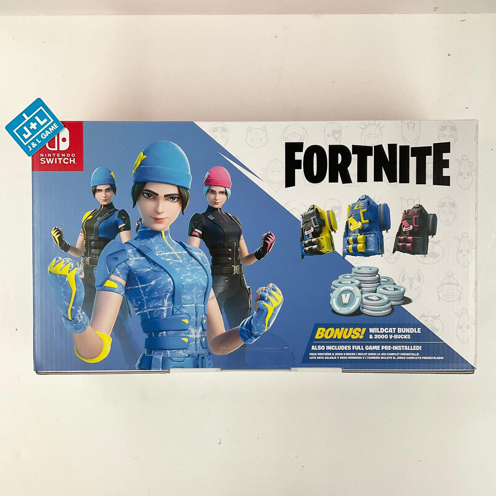 Nintendo Switch™ Fortnite Wildcat Bundle - (NSW) Nintendo Switch | J&L Game