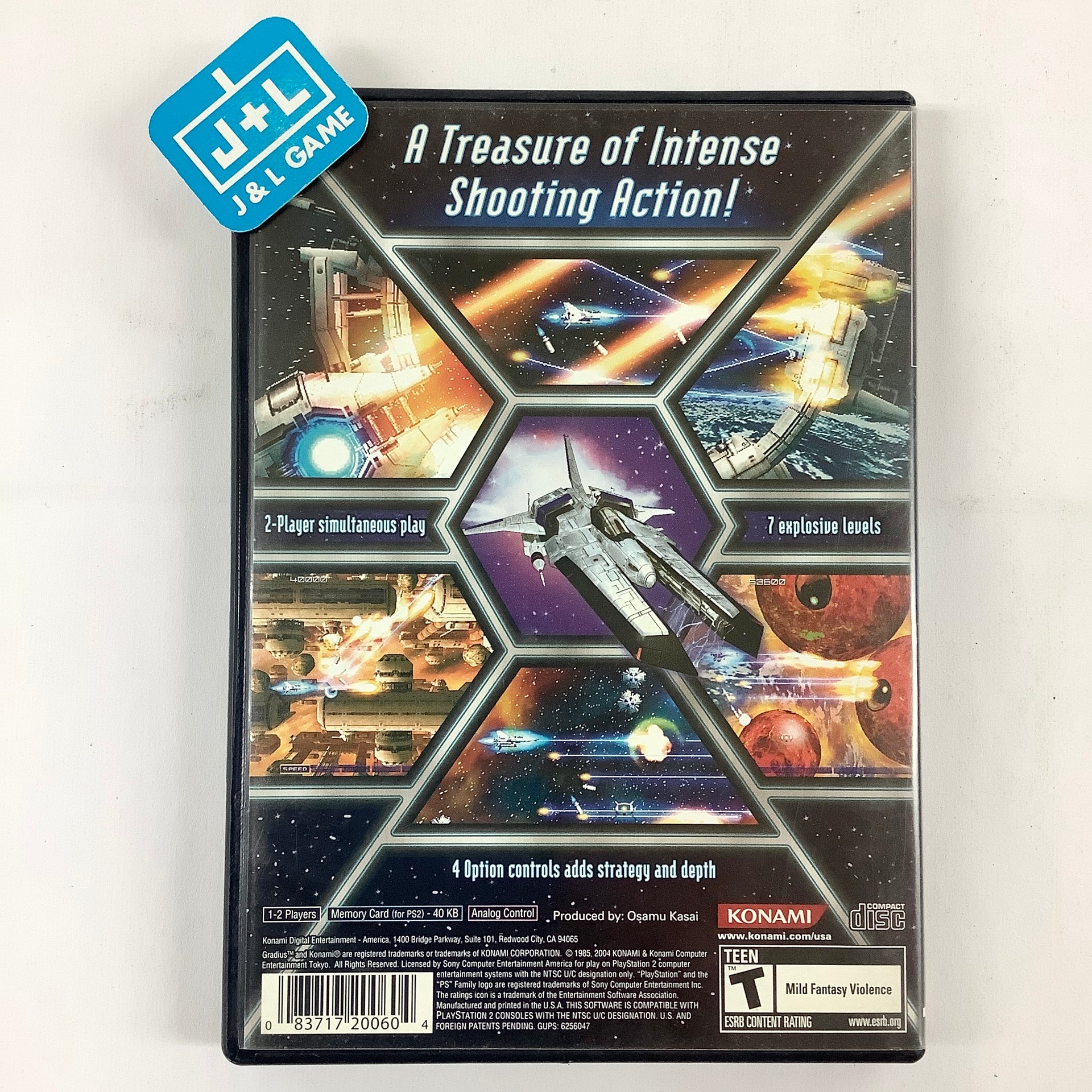 Gradius V - (PS2) PlayStation 2 [Pre-Owned] | J&L Game