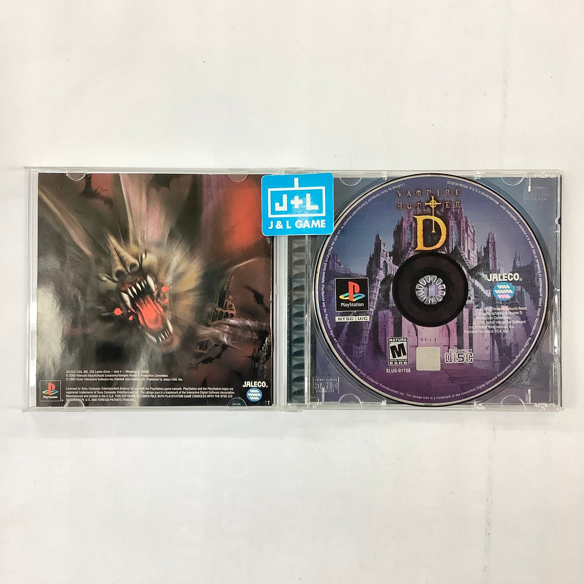 Vampire Hunter D - (PS1) PlayStation 1 [Pre-Owned] | J&L Game