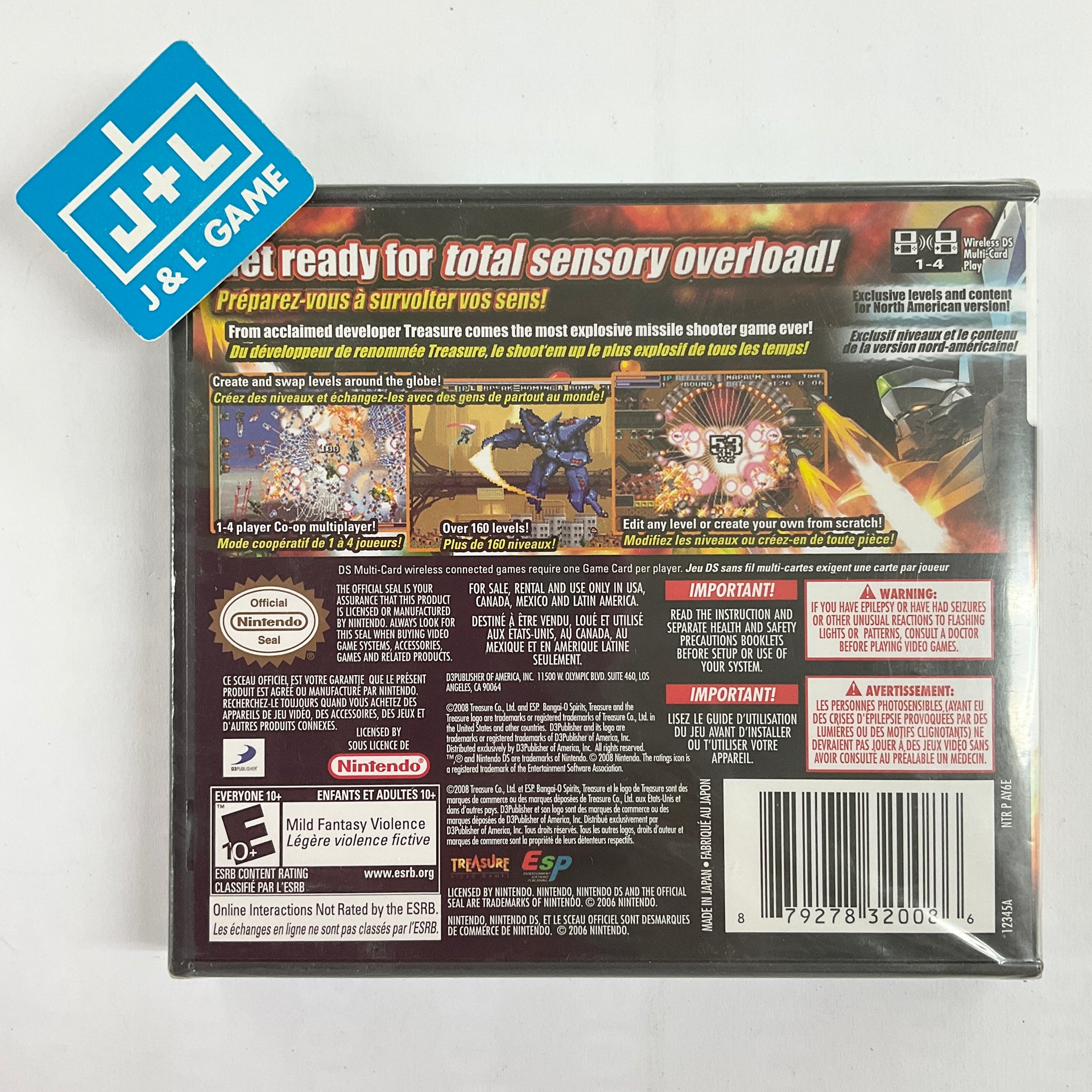 Bangai O Spirits - (NDS) Nintendo DS | J&L Game