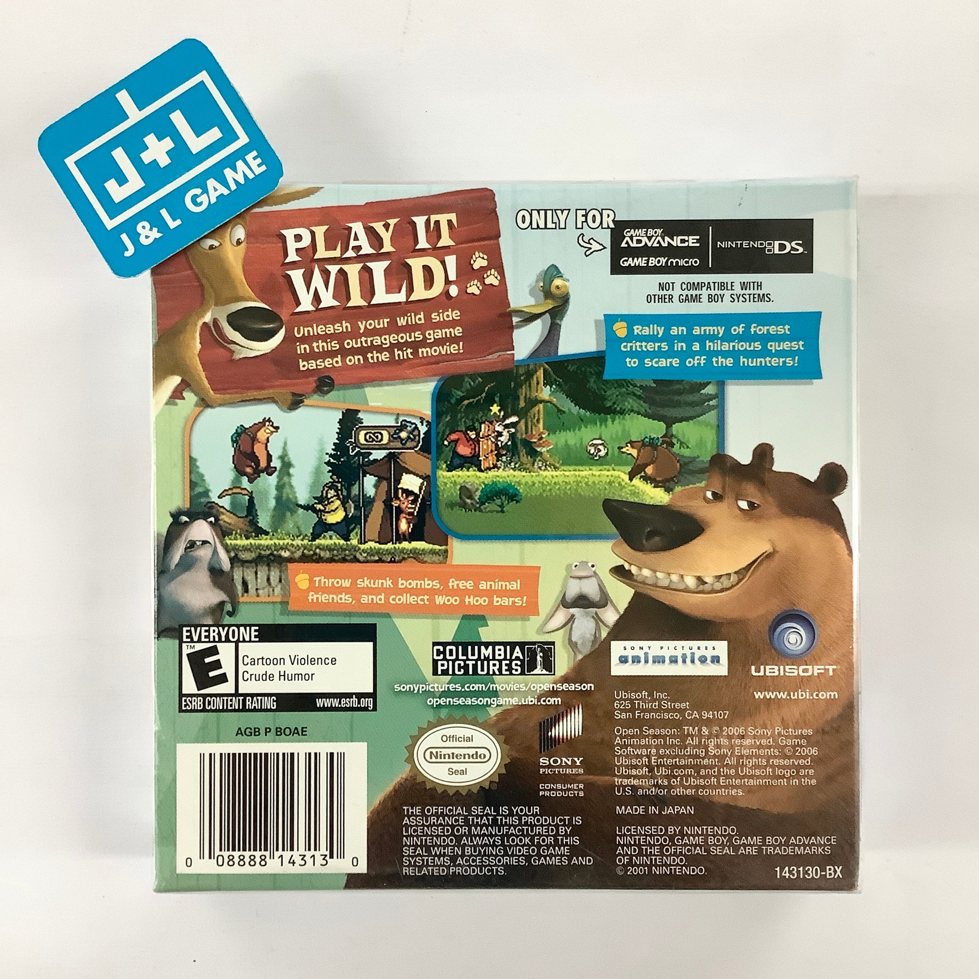 Open Season - (GBA) Game Boy Advance | J&L Game