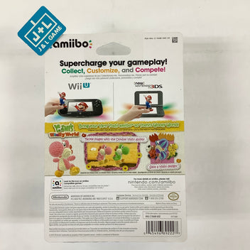 Pink Yarn Yoshi (Yoshi's Woolly World) - Nintendo WiiU Amiibo | J&L Game